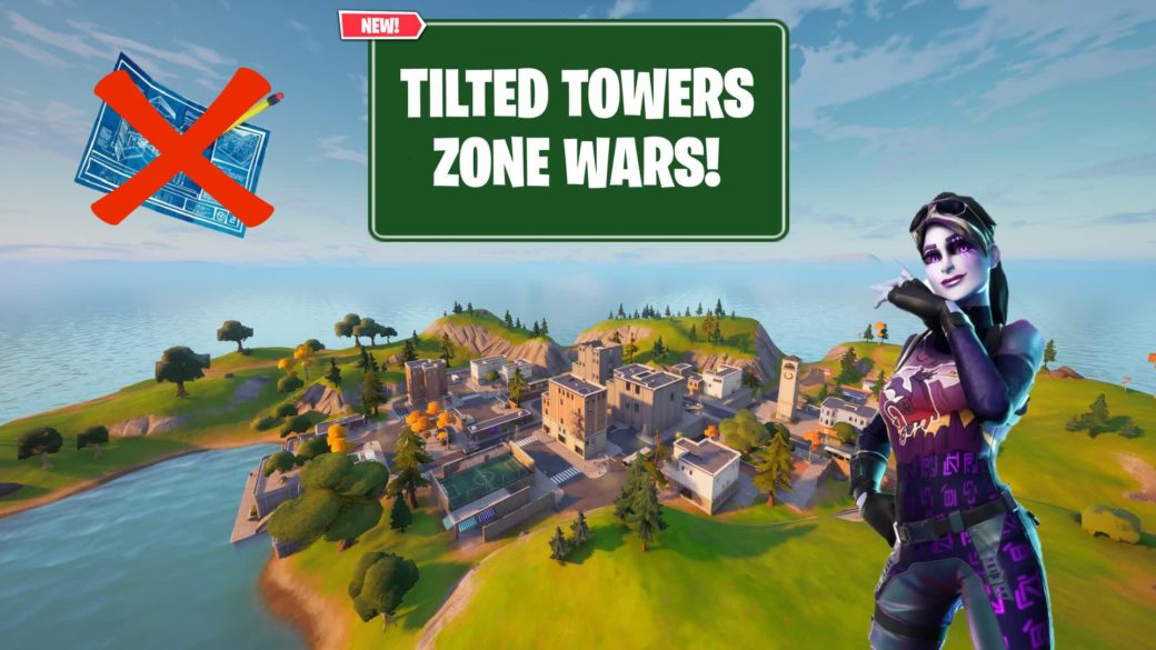 Tilted Towers Zero Build Zone Wars [ spectralgamer345 ] – Fortnite Creative Map Code