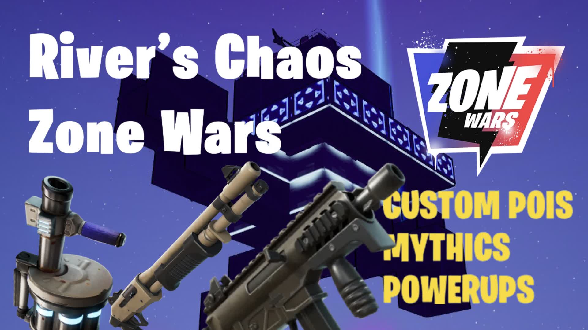 River's Chaos Zone Wars (Solo)💯😎 [ boxie ] – Fortnite Creative Map Code