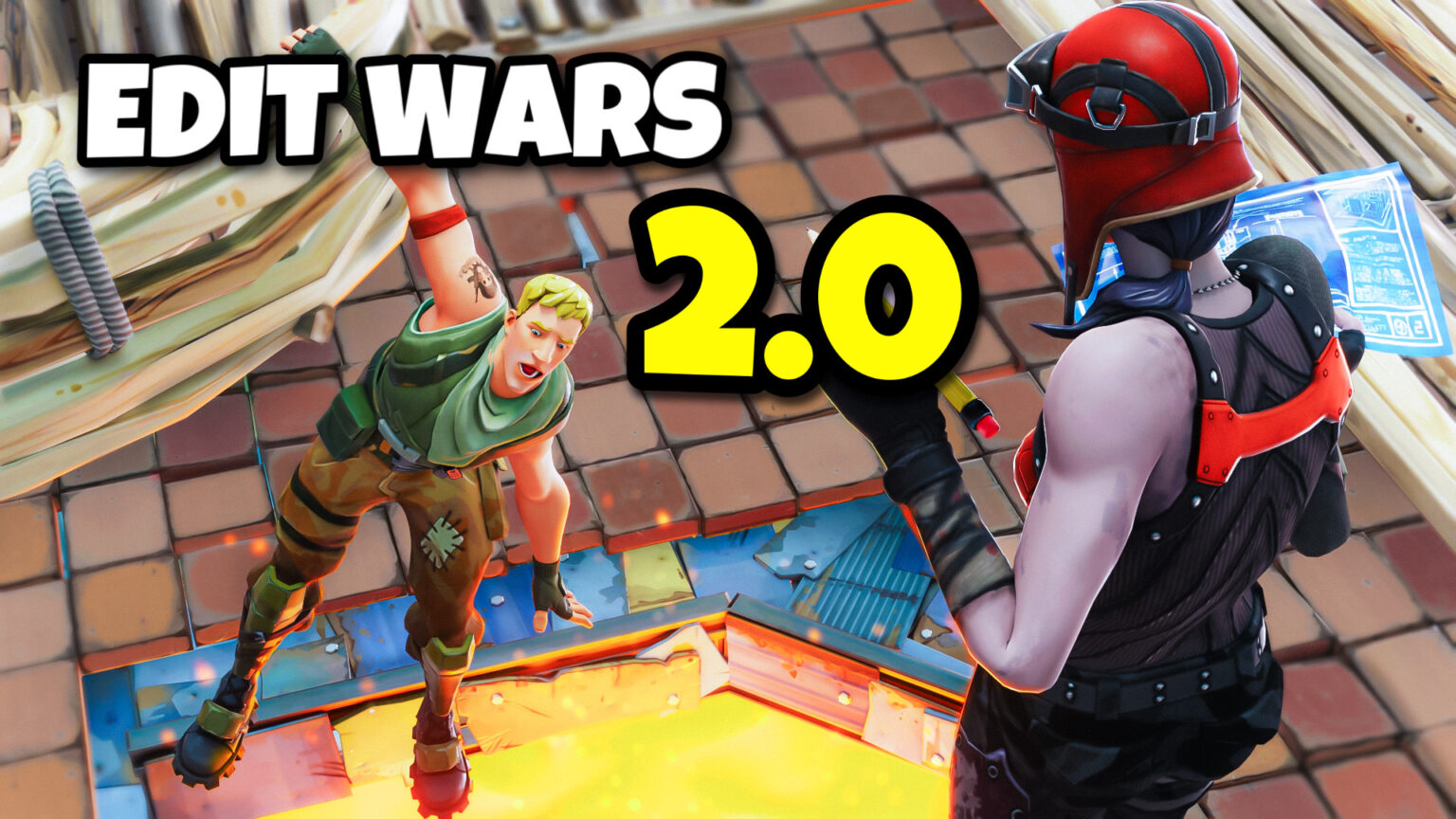 EDIT WARS 2.0 [ nearfnbr ] – Fortnite Creative Map Code