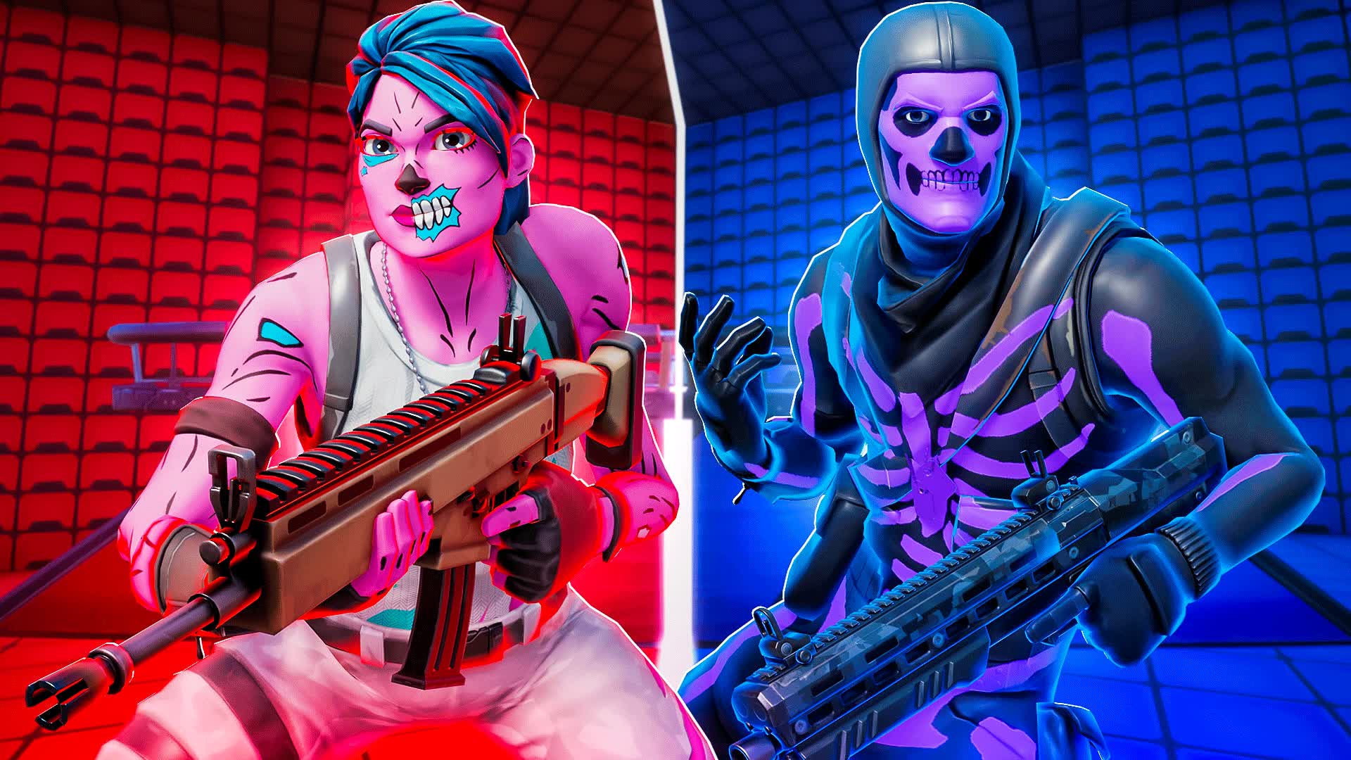 RED VS BLUE ULTIMATE + [ gkk ] – Fortnite Creative Map Code