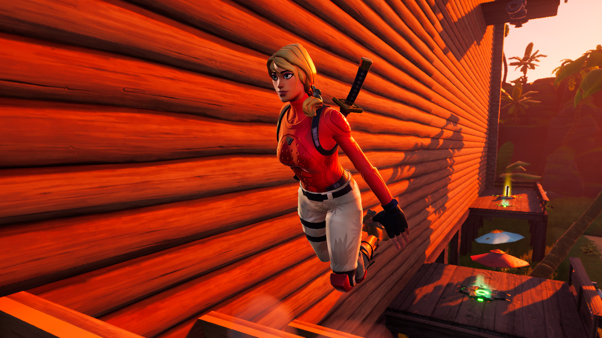 Summer Beach Wall Parkour [ fluffybuilds ] – Fortnite Creative Map Code