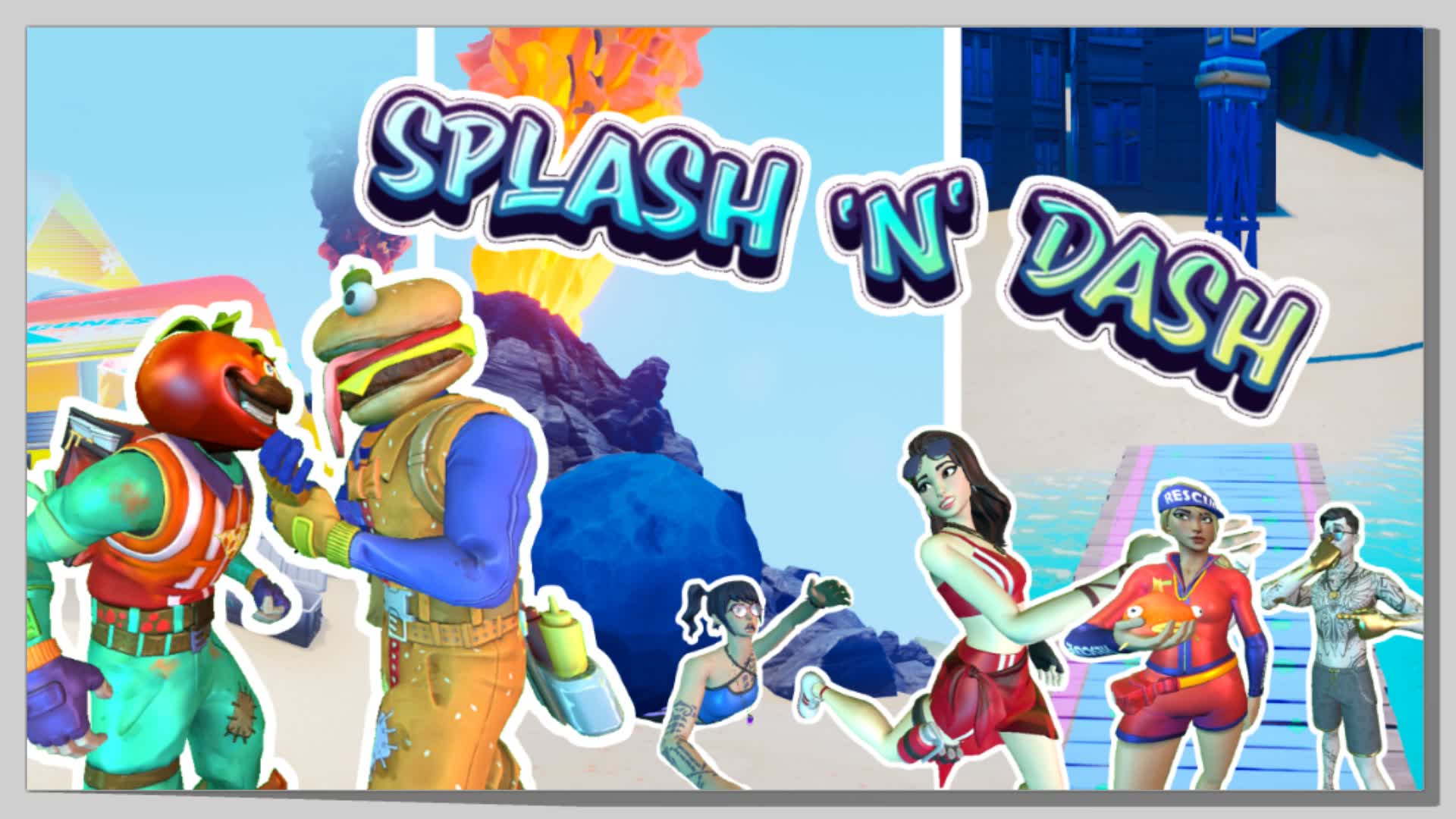 Natural Disasters! [ mobile-scrap ] – Fortnite Creative Map Code