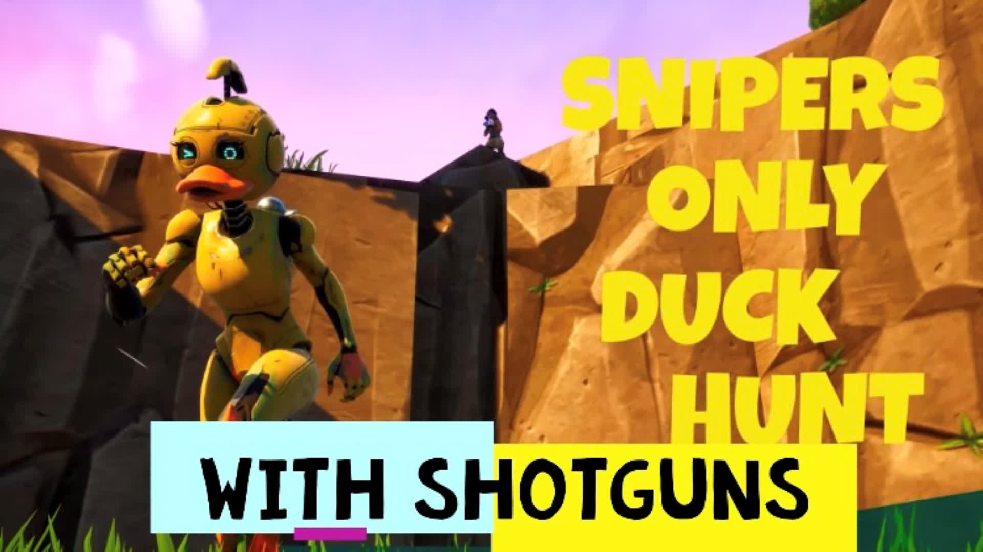 Snipers Only Duck Hunt (with shotguns) [ antic ] – Fortnite Creative Map Code