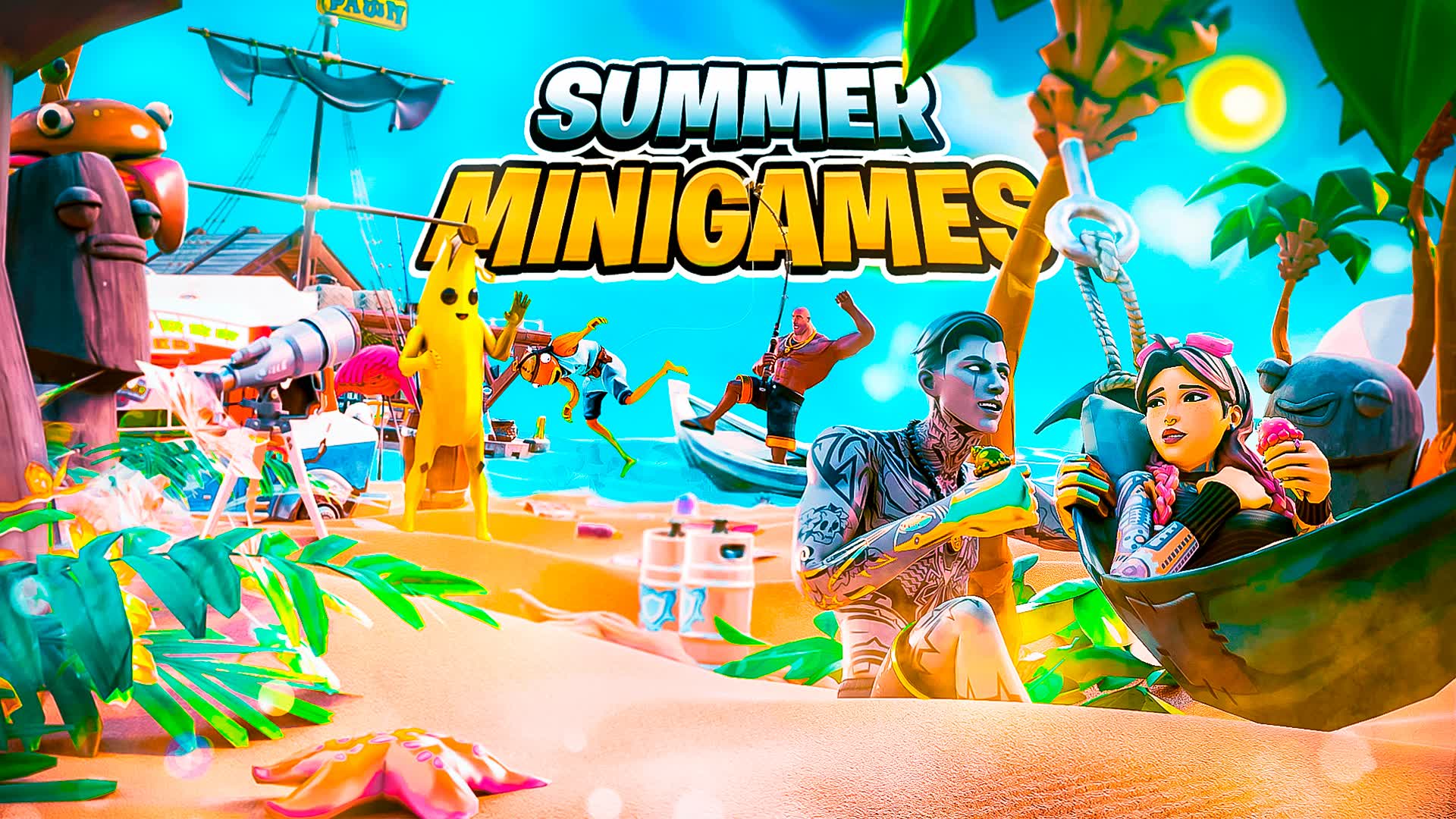 SKYBLOCK ADVENTURE [ katy ] – Fortnite Creative Map Code