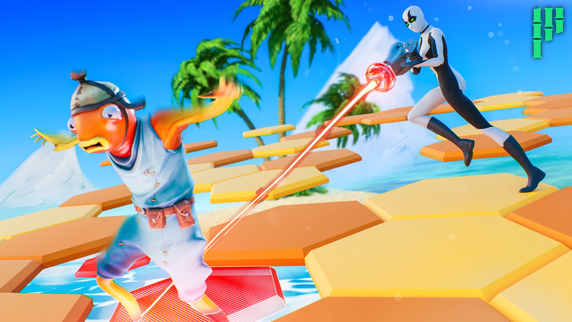 Maps created by pandvil at Fortnite Creative HQ