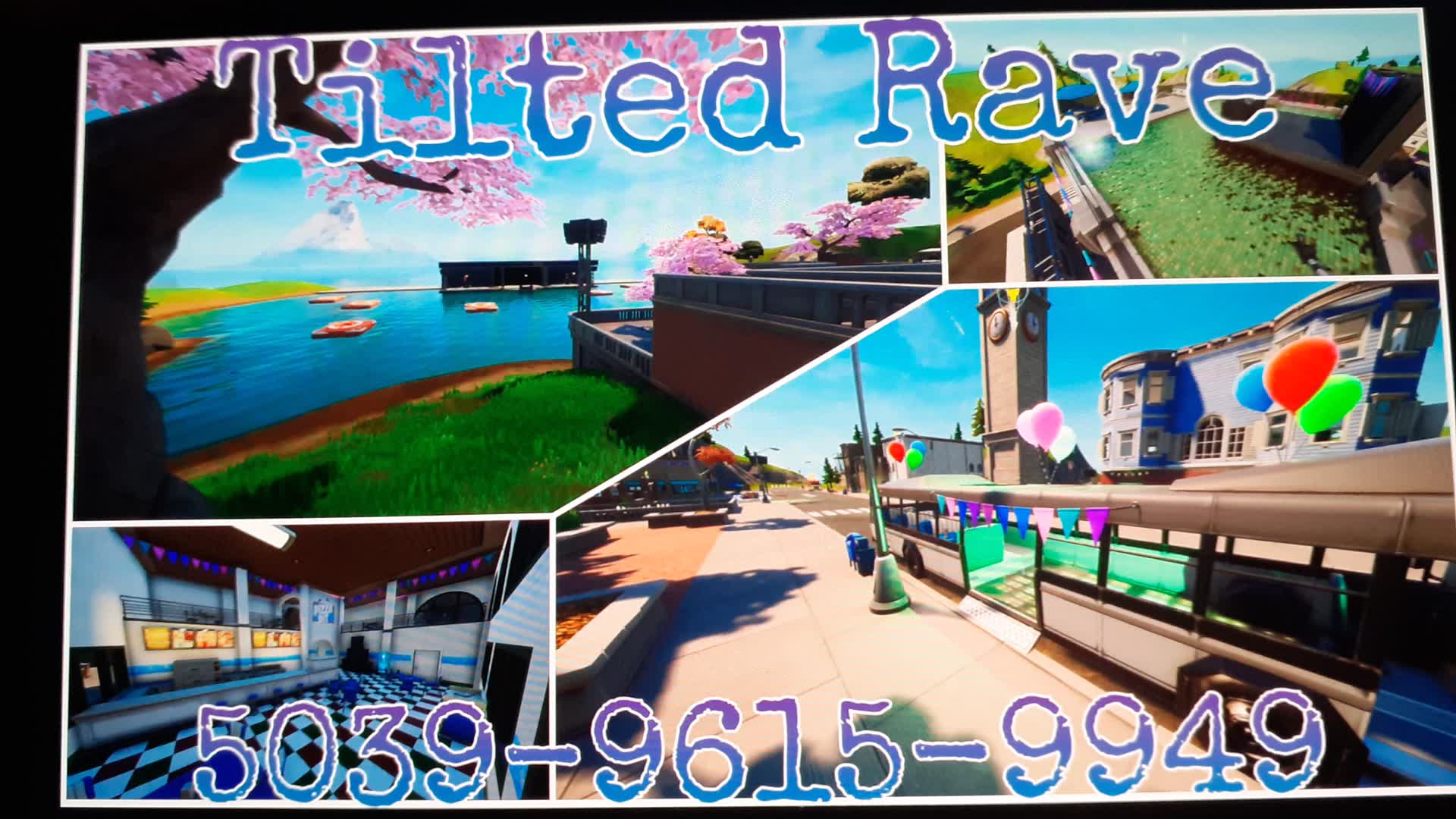 Tilted Rave Update 1.15 [ connormyt ] – Fortnite Creative Map Code