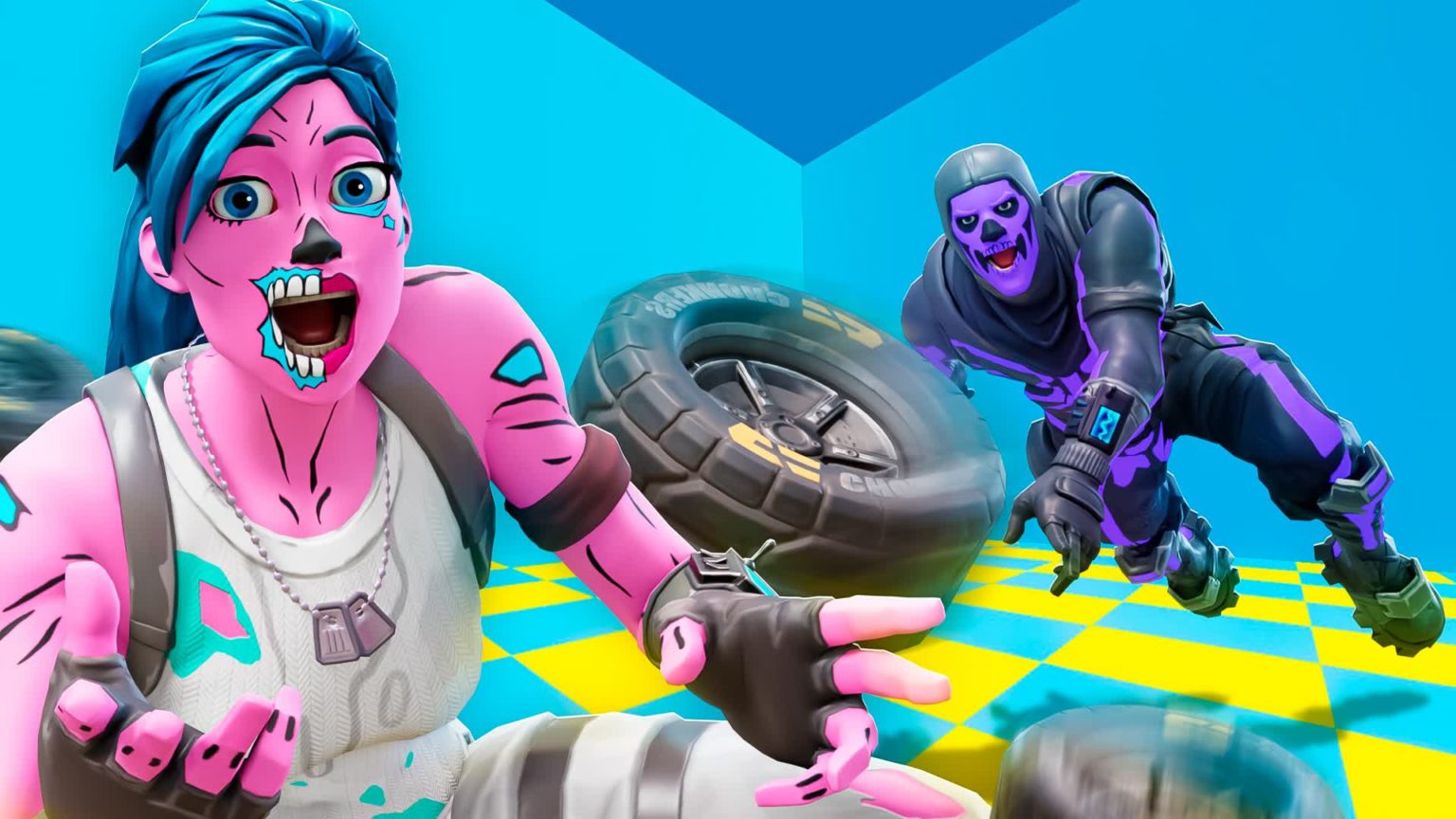 1v1 Build Fight MAP - XP [ gkk ] – Fortnite Creative Map Code