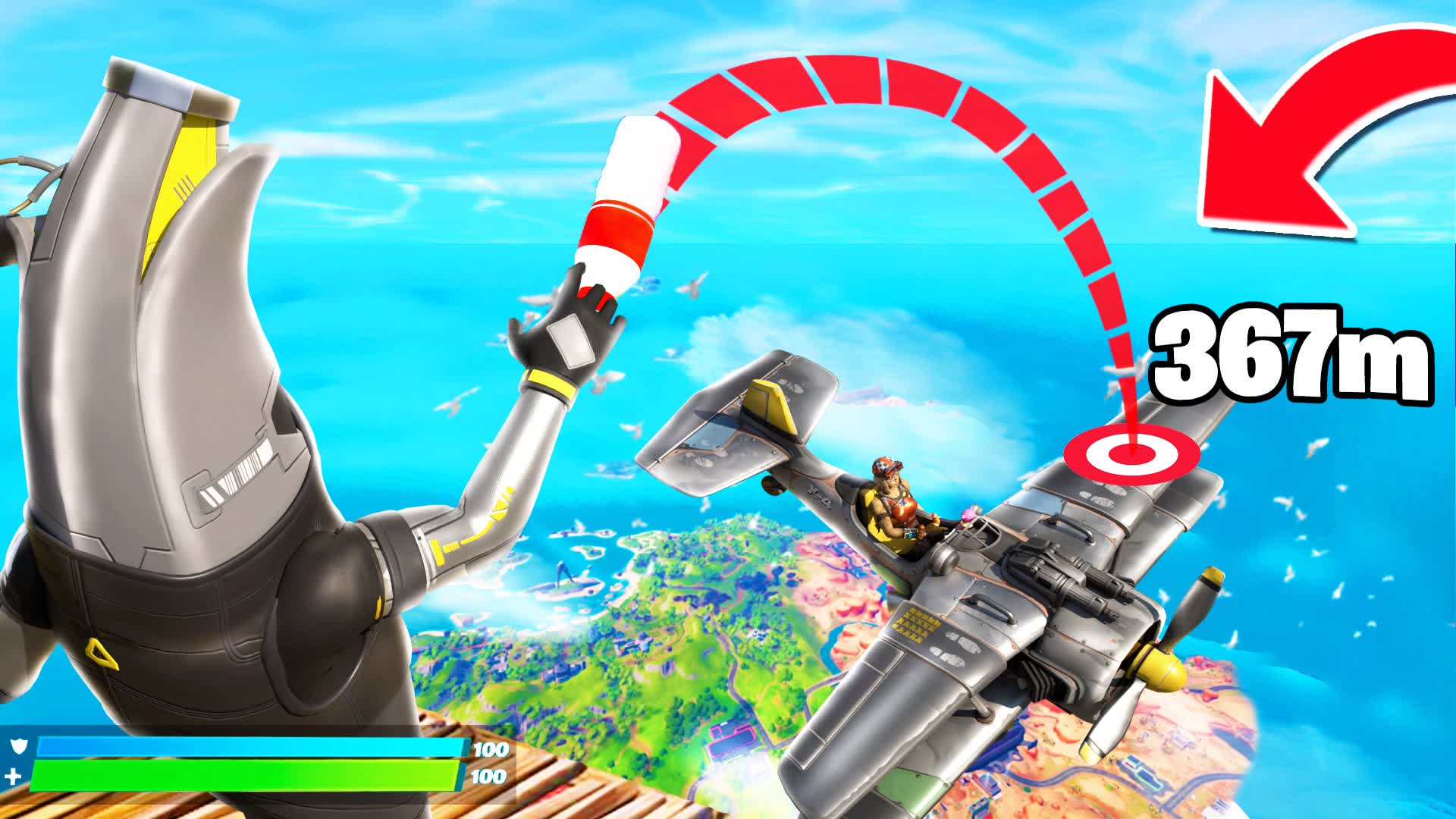 THE 100 000 TRICKSHOT > ALL LEVELS [ natm0r ] – Fortnite Creative Map Code
