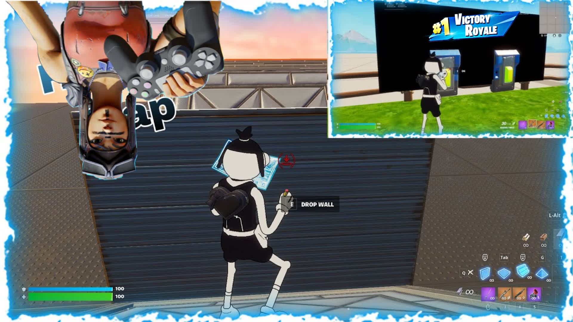 High FPS 1v1 Map | Updated Loot ! [ ] – Fortnite Creative Map Code