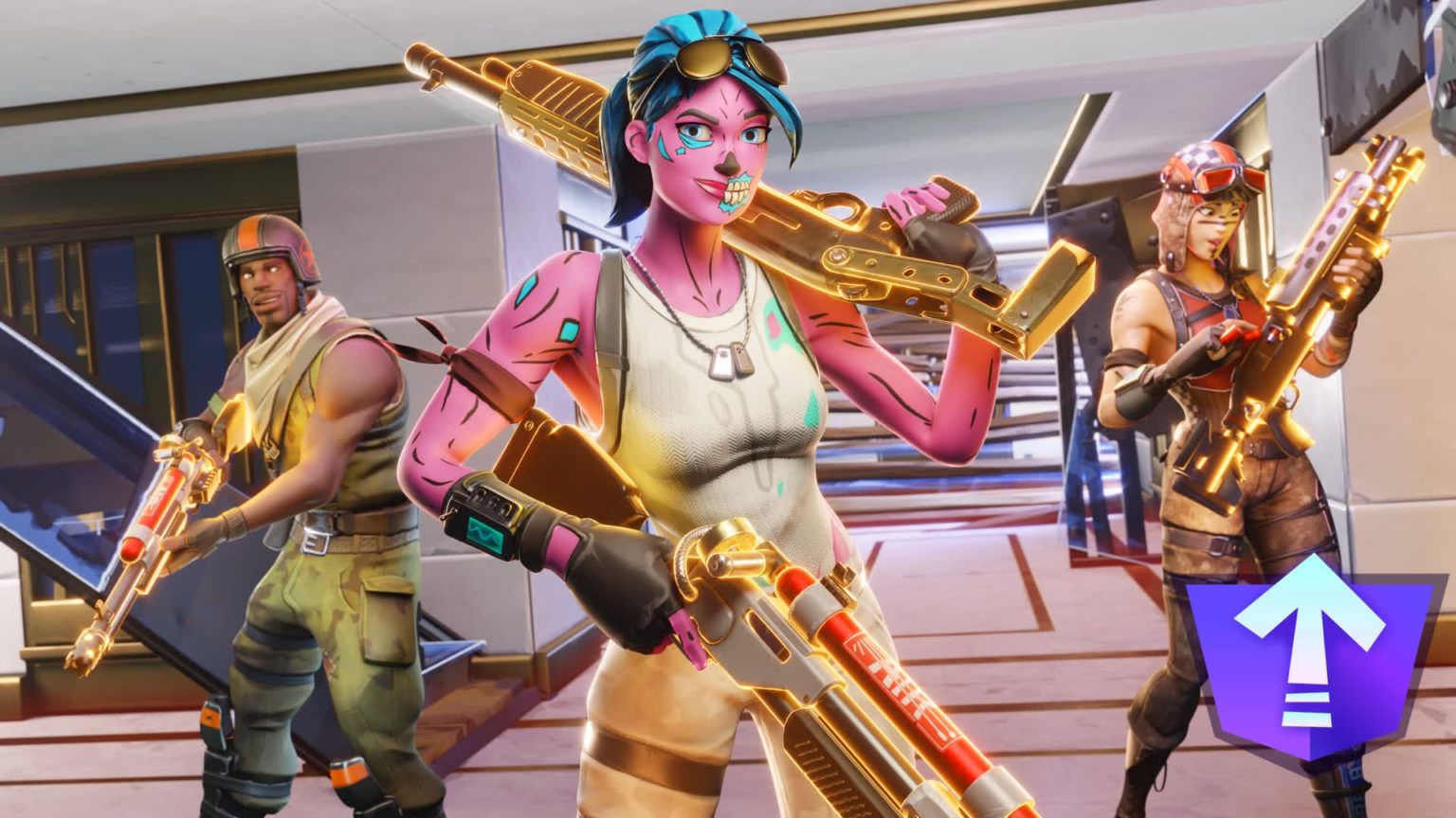 1v1 Build Fight MAP - XP [ gkk ] – Fortnite Creative Map Code