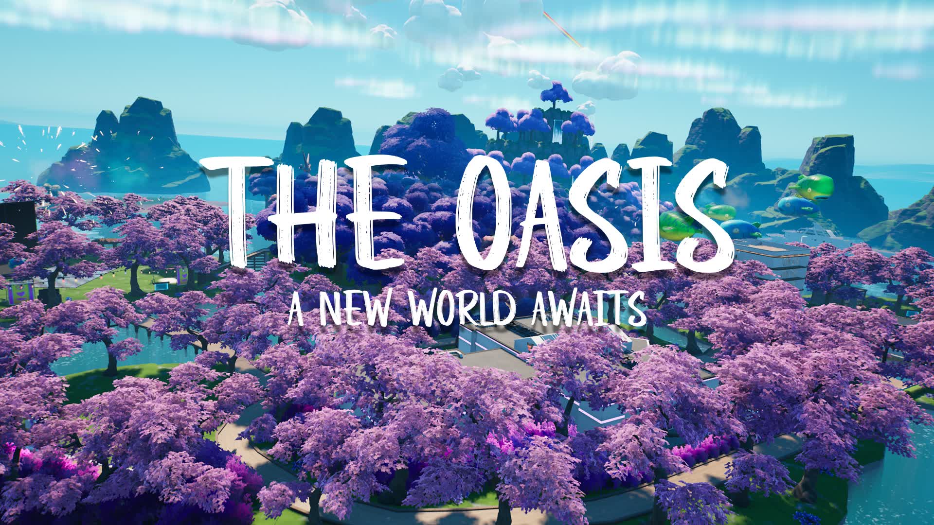The Oasis : A New World Awaits [ angelx ] – Fortnite Creative Map Code