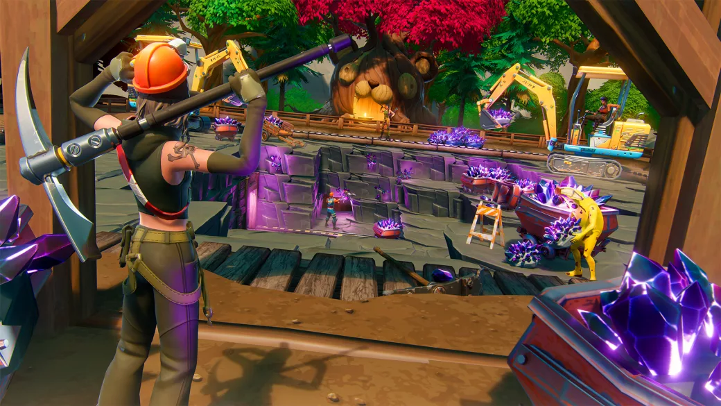 MINING SIMULATOR [ treqy ] – Fortnite Creative Map Code