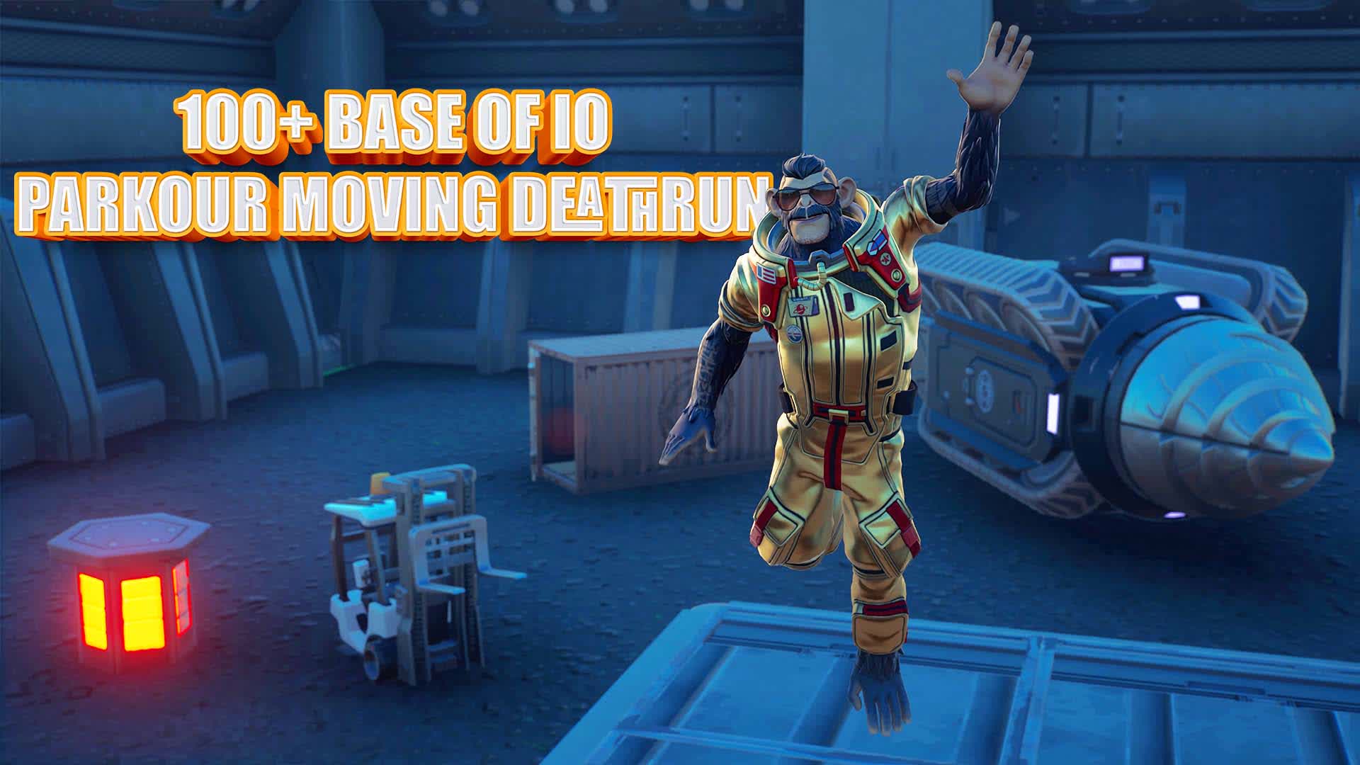 100+ BASE OF IO PARKOUR MOVING DEATHRUN [ jalf ] – Fortnite Creative Map Code