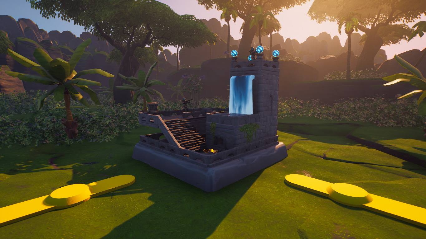 DEATHRUN - Waterfall Fortress 🌊 [ rub05 ] – Fortnite Creative Map Code