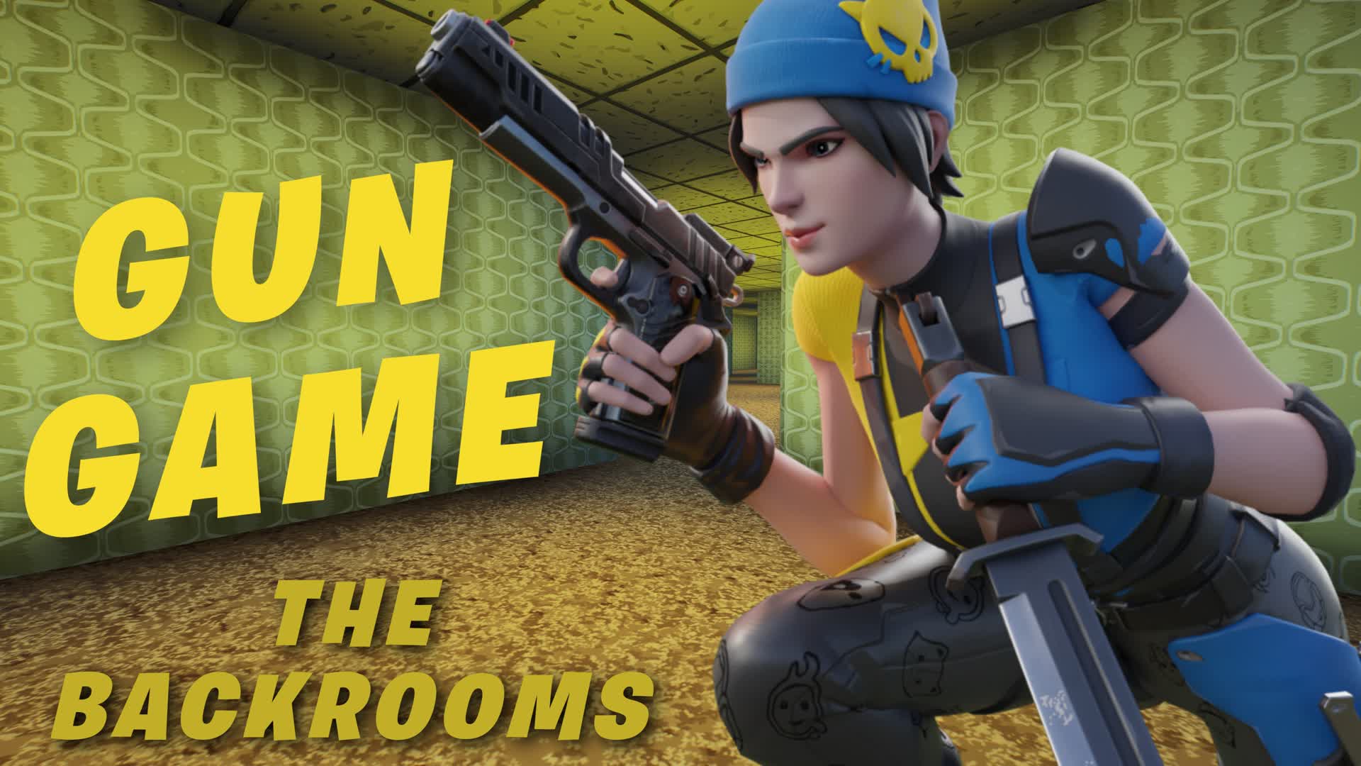 The Backrooms - Gun Game [ alexmaxfp ] – Fortnite Creative Map Code