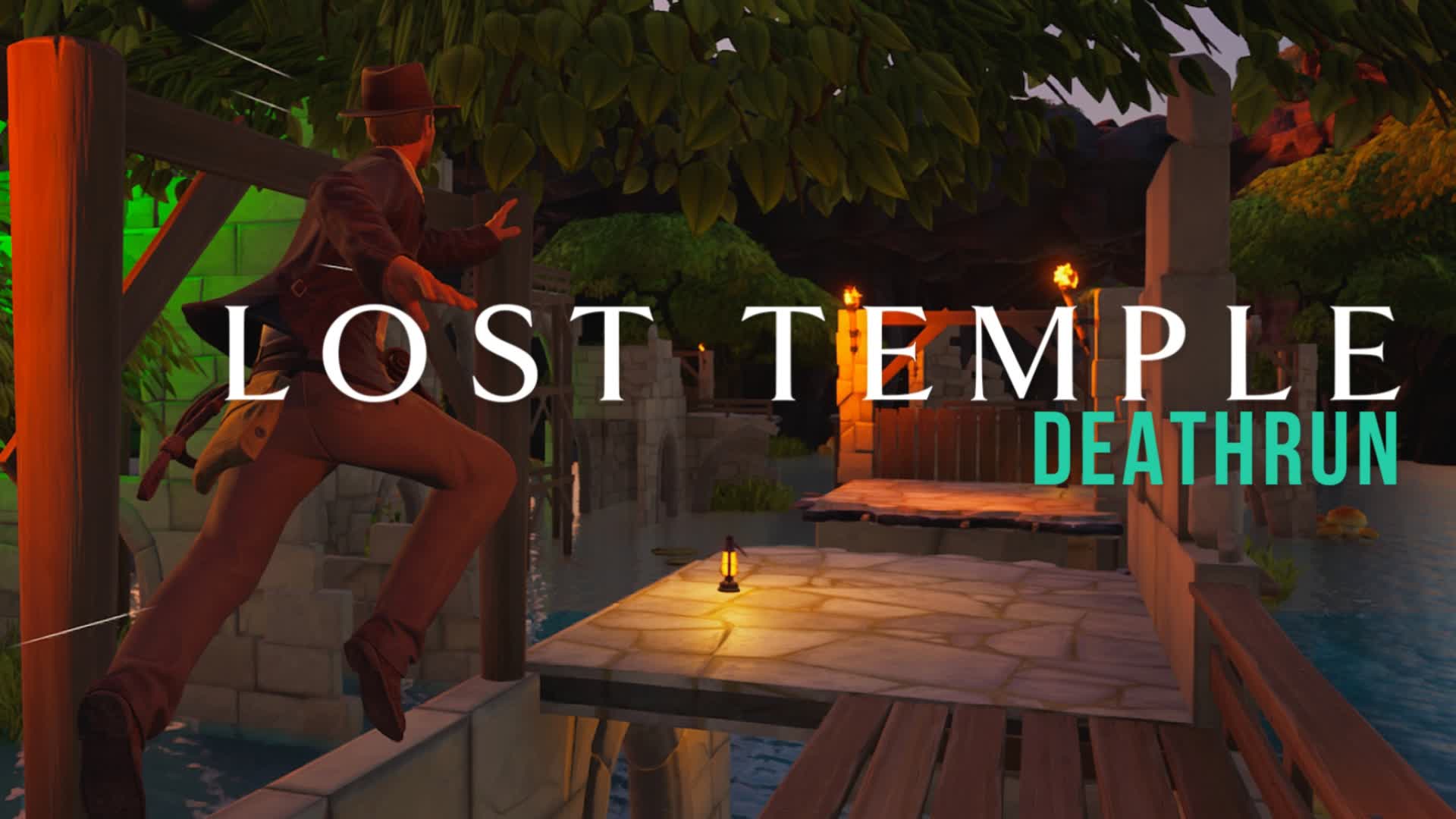 🍃🏃‍♀️Lost Temple Deathrun 🏃🍃 [ cetus ] – Fortnite Creative Map Code