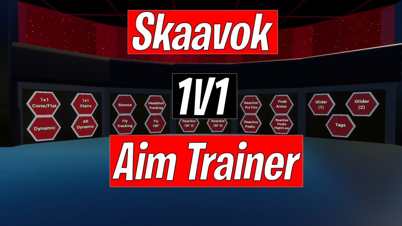 Skaavok Aim training (V3.02) [ donwozi_btw ] – Fortnite Creative Map Code