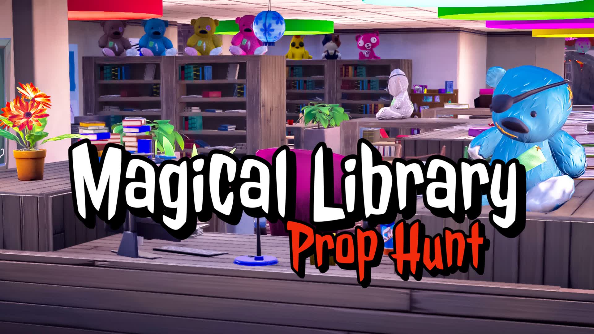 Magical Library • Prop Hunt [ dwdfn ] – Fortnite Creative Map Code