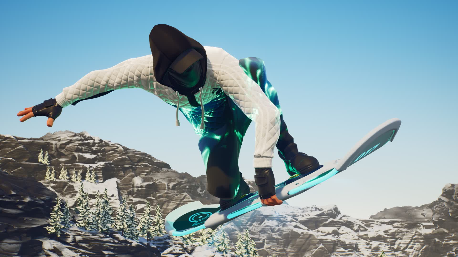 THE SNOW RIDER [ takey ] – Fortnite Creative Map Code