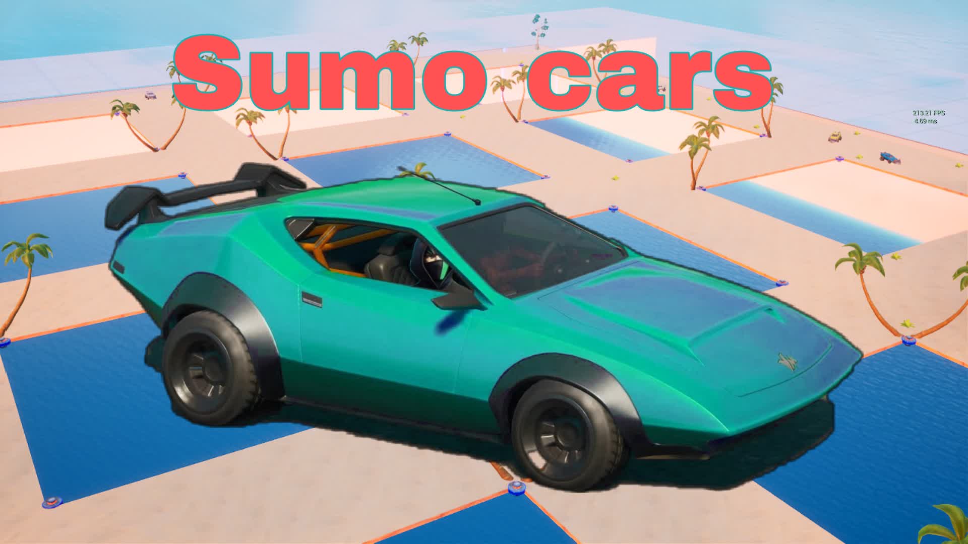 🏎️📍Sumo Cars 🏎️📍 [ yousseftw5 ] – Fortnite Creative Map Code
