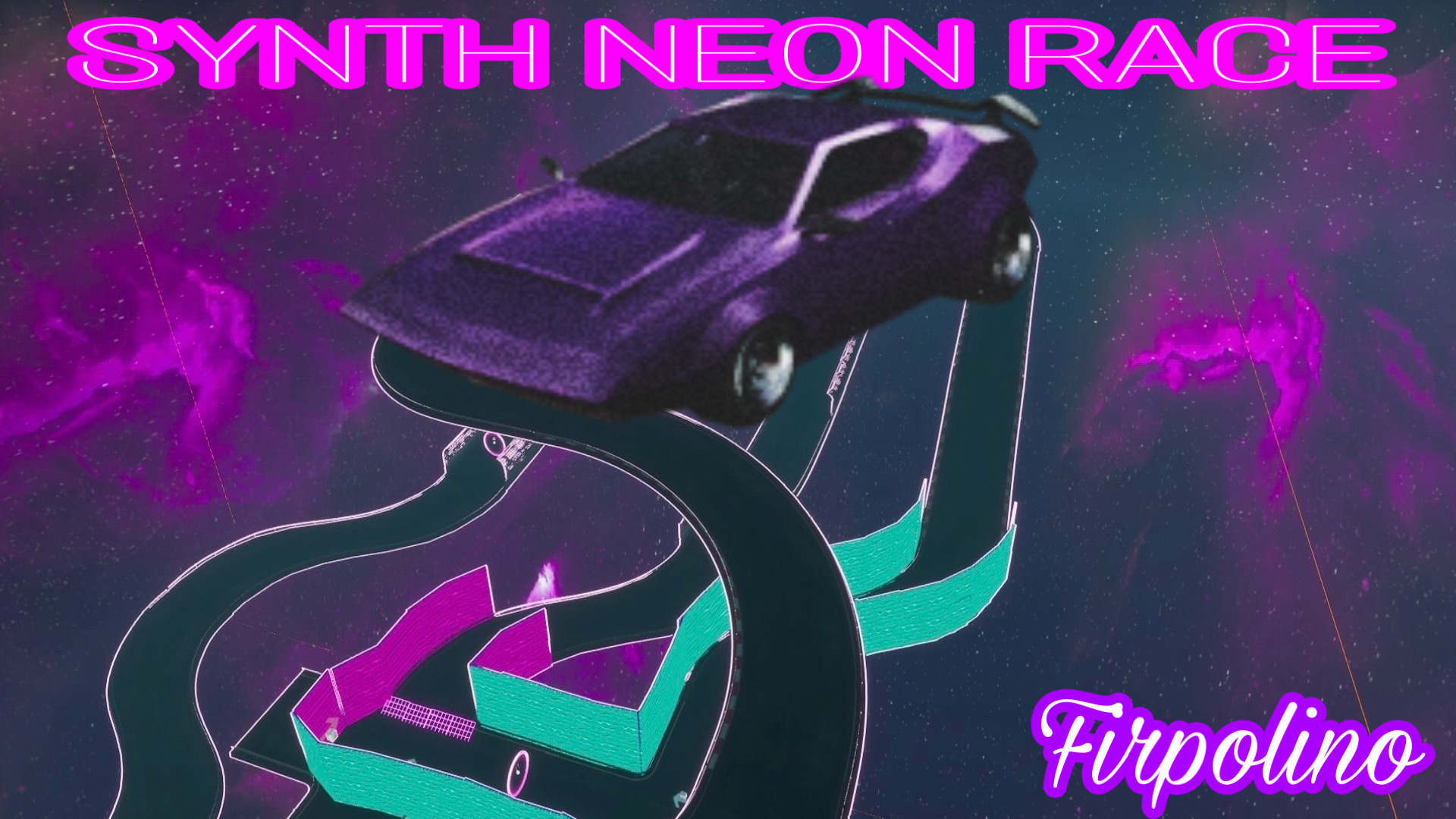SYNTH NEON RACE [ firpolino ] – Fortnite Creative Map Code