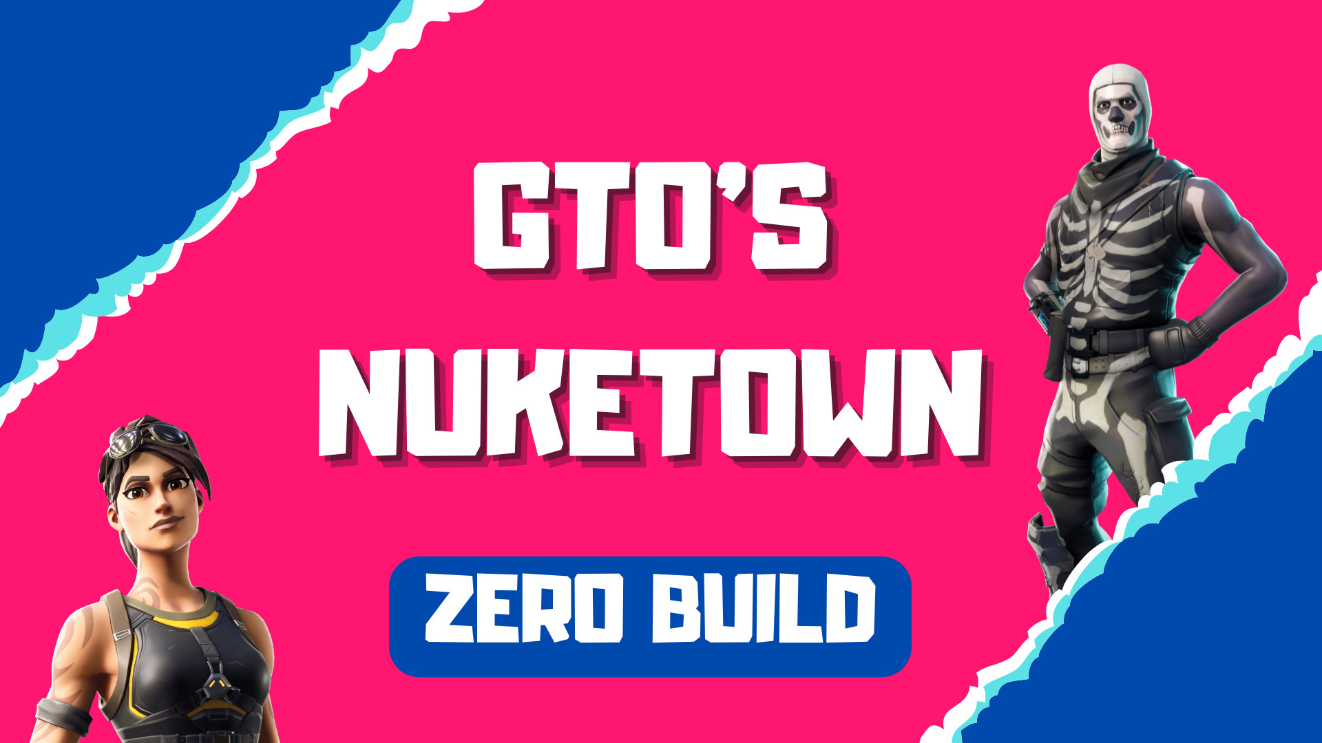 GTO'S NUKETOWN (Zero Build) [ givethemone ] – Fortnite Creative Map Code