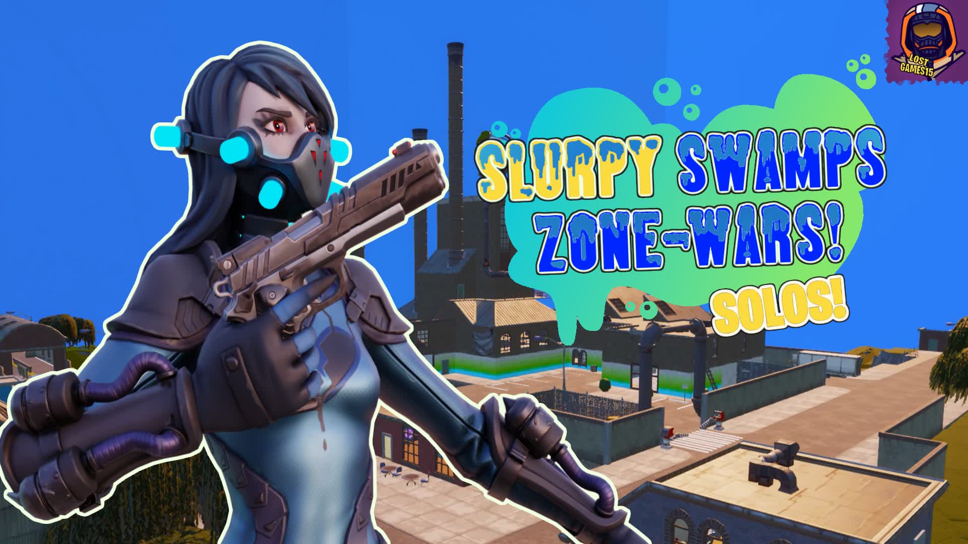 Slurpy Swamp Solo Zone Wars! [ lg15 ] – Fortnite Creative Map Code