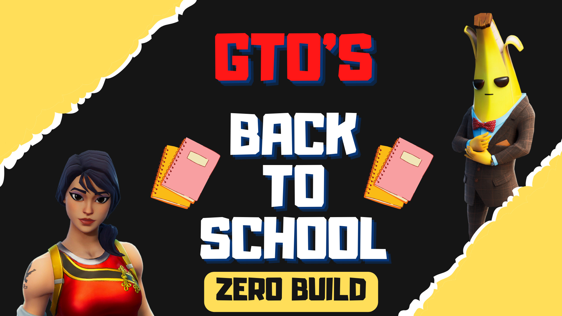 GTO'S BACK TO SCHOOL (Zero Build) [ givethemone ] – Fortnite Creative Map Code