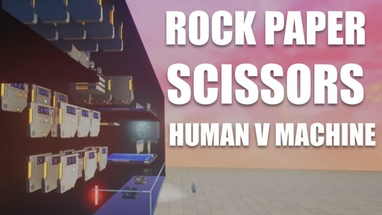Rock Paper Scissors - Human V Machine [ geekly ] – Fortnite Creative ...