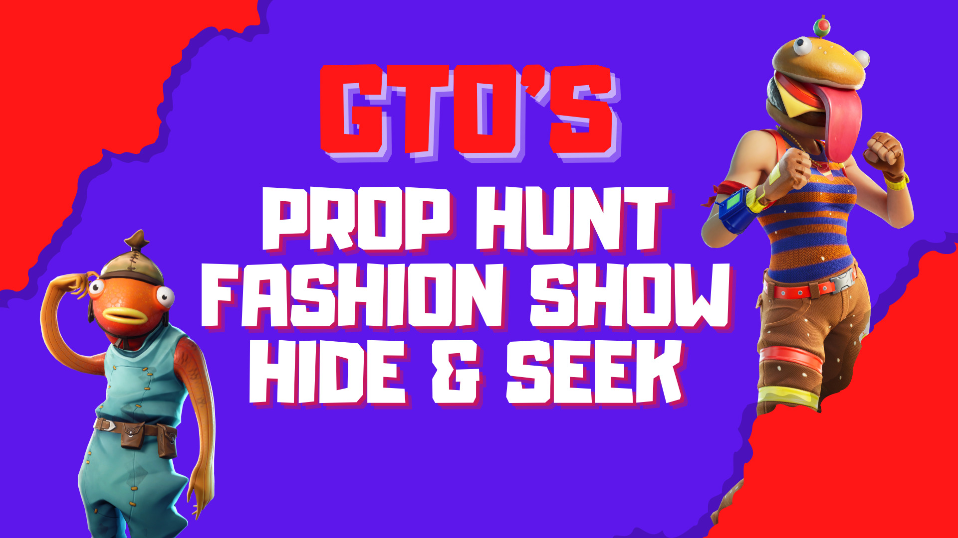 GTO'S PROP HUNT FASHION SHOW HIDE & SEEK [ givethemone ] – Fortnite ...