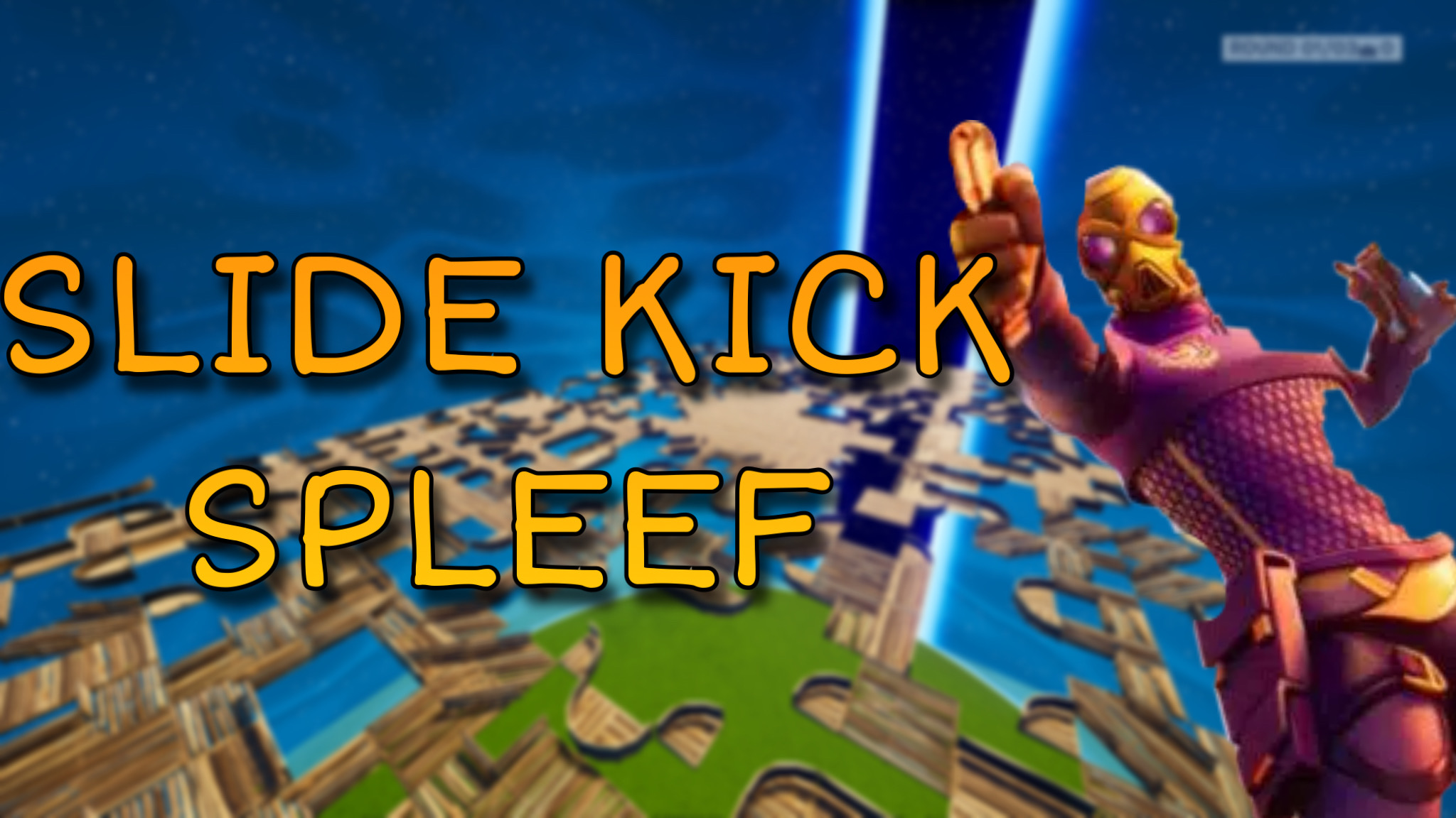 SLIDE KICK SPLEEF [ juliusskull ] – Fortnite Creative Map Code