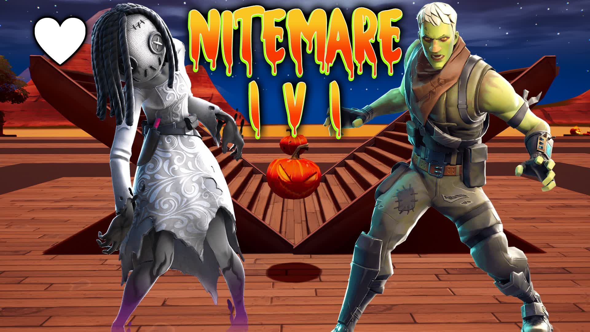 🎃 NIGHTMARE 1v1 BUILD FIGHTS 🎃 [ fhocks ] – Fortnite Creative Map Code