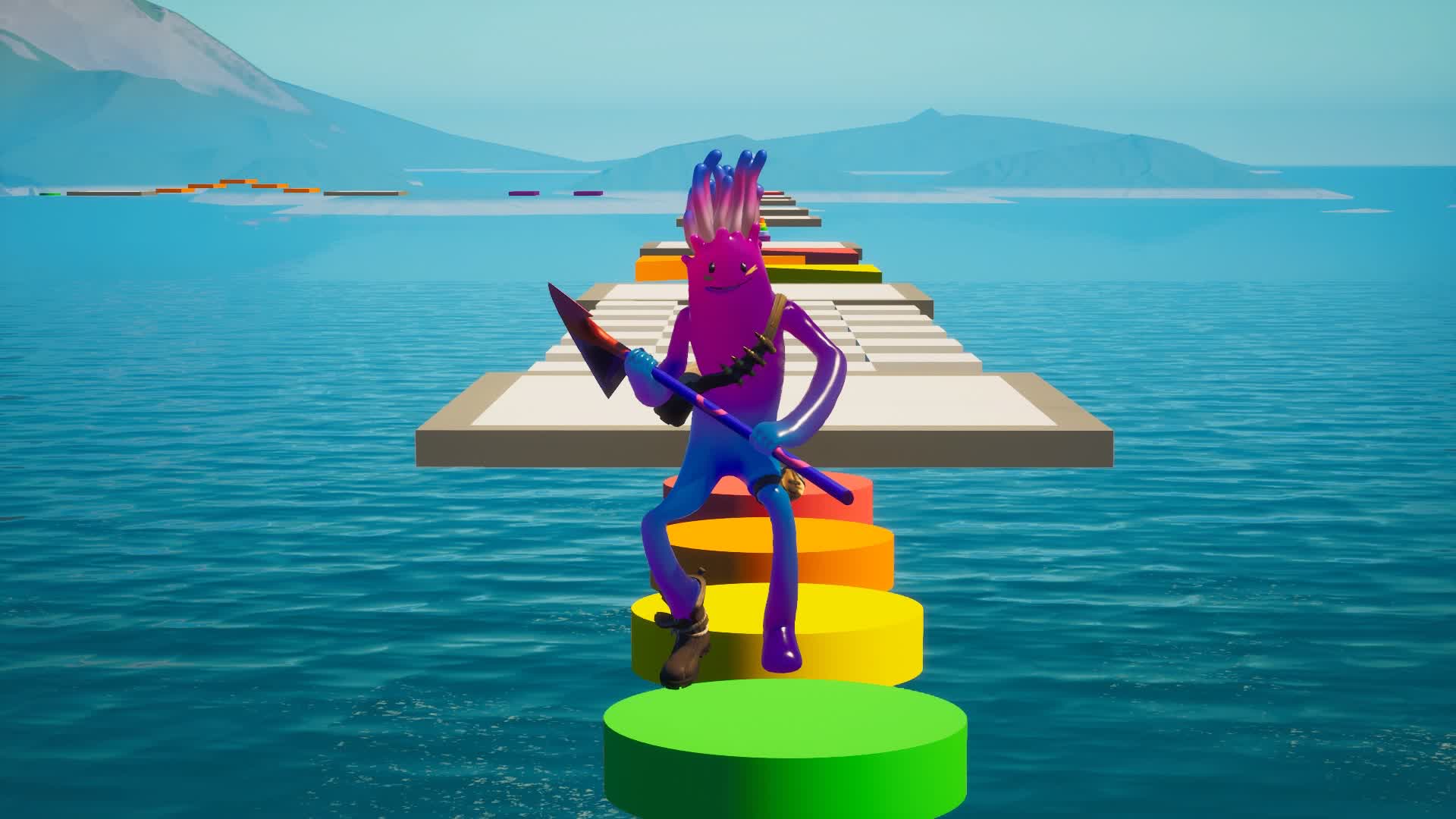 RAINBOW EASY OBBY 75 STAGES [ stealthzz ] – Fortnite Creative Map Code