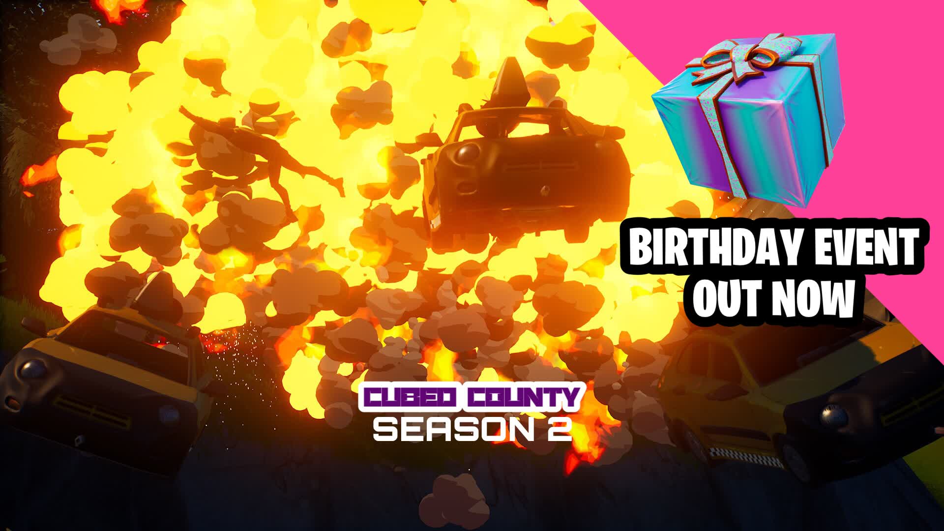 Cubed County - Reality Ruckus (S3) [ damien ] – Fortnite Creative Map Code