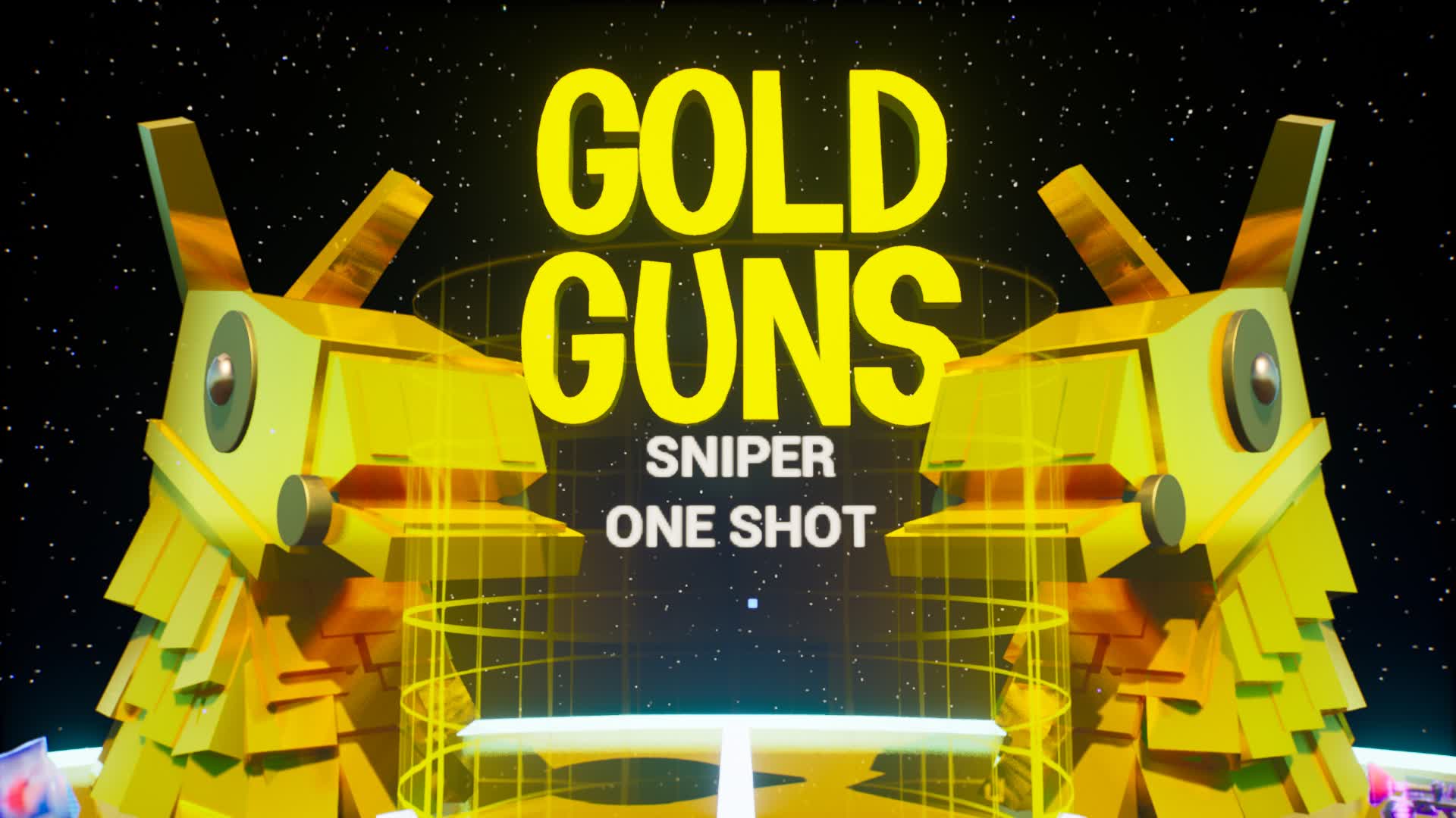 Gold Guns One shot 💯 [ SKTTLZ ] – Fortnite Creative Map Code
