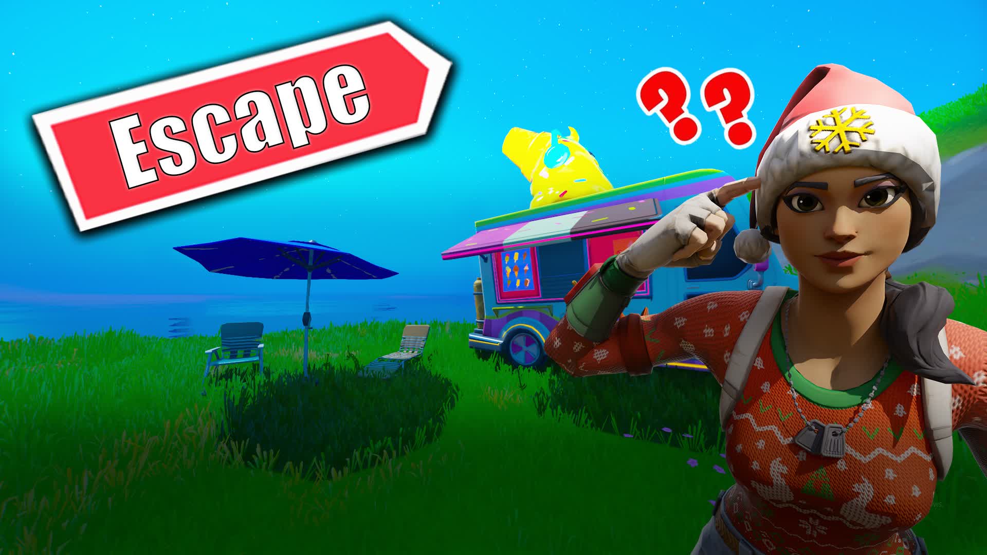 Random escape [ 5706 ] – Fortnite Creative Map Code