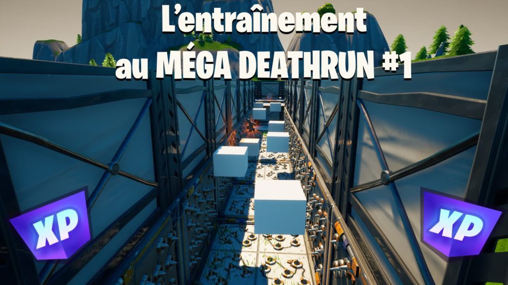 L'entrainement au Mega Deathrun - 1 [ chevre ] – Fortnite Creative Map Code