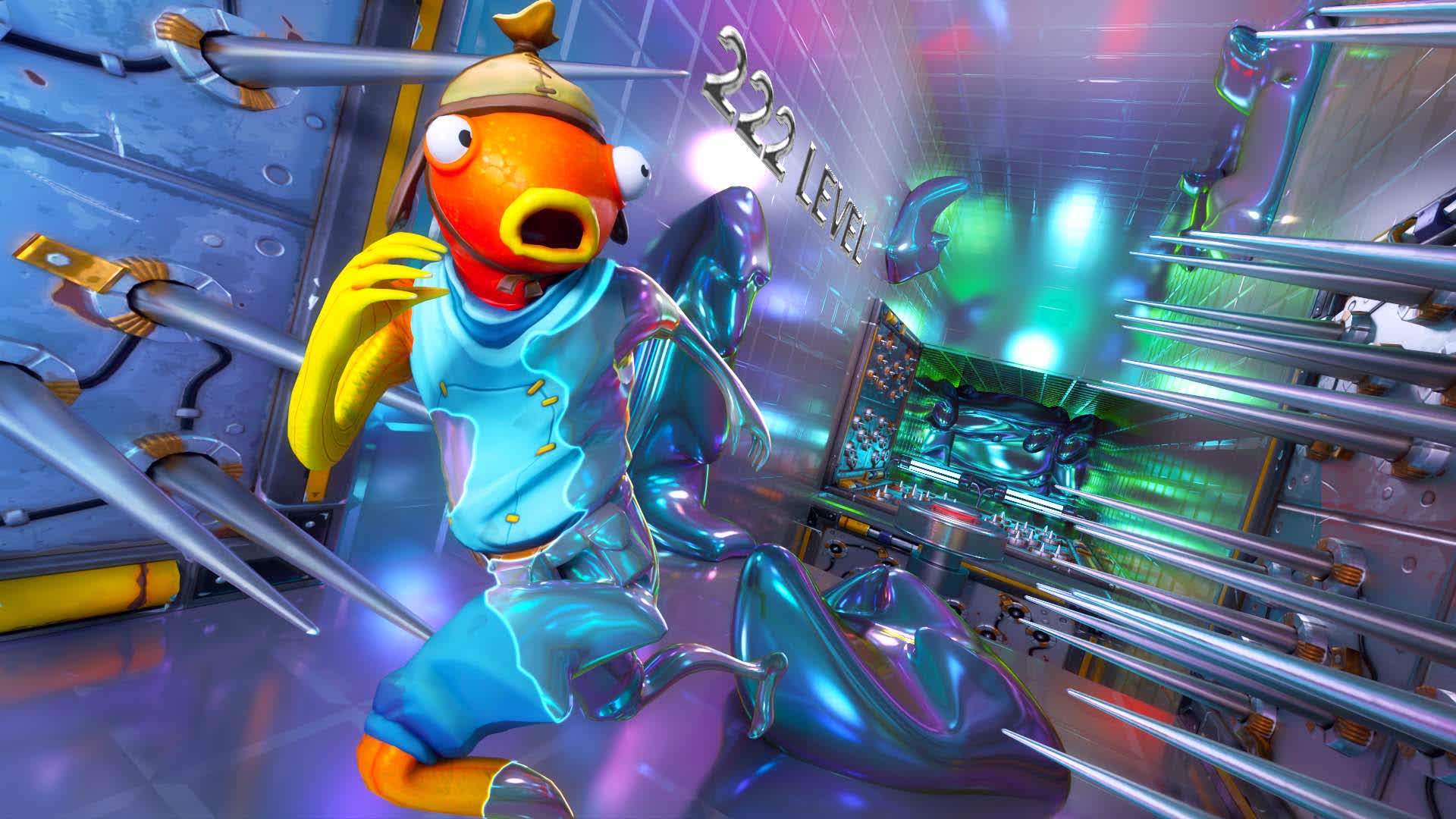 222+ LEVELS CHROME DEATHRUN [ jalf ] – Fortnite Creative Map Code