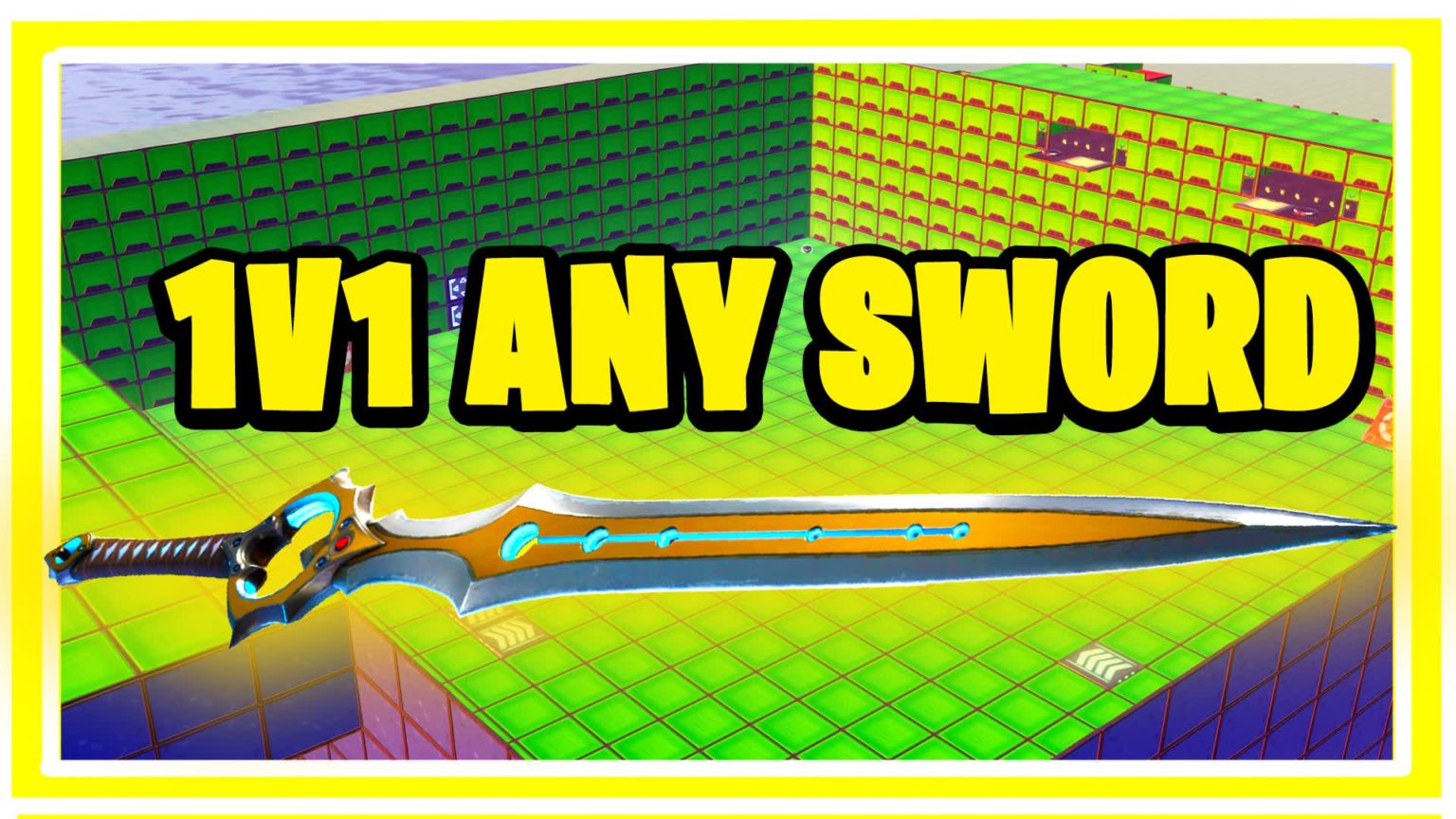 1V1 WITH ANY SWORD [ dude ] – Fortnite Creative Map Code