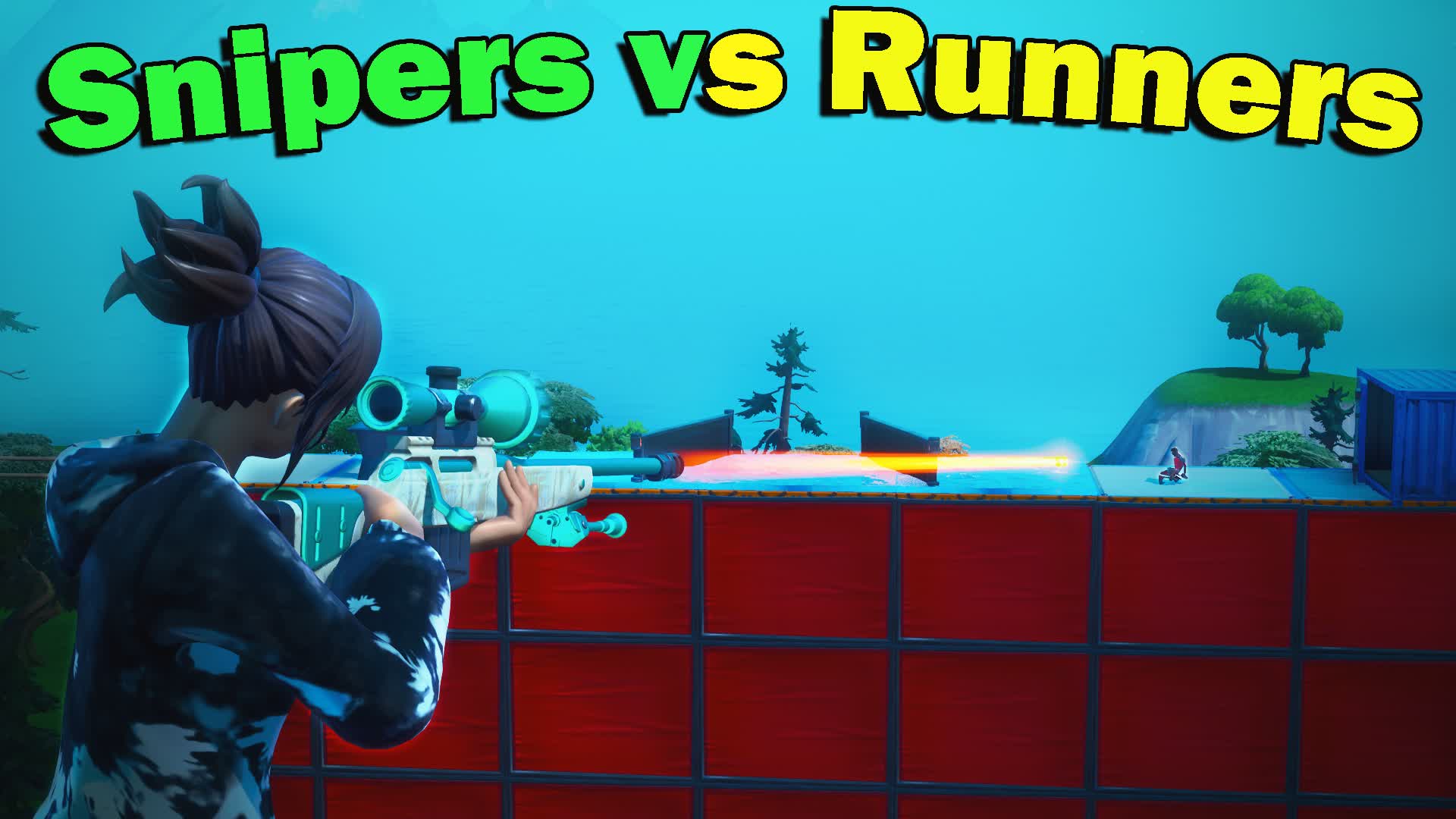 Snipers vs Runners [ latty ] – Fortnite Creative Map Code