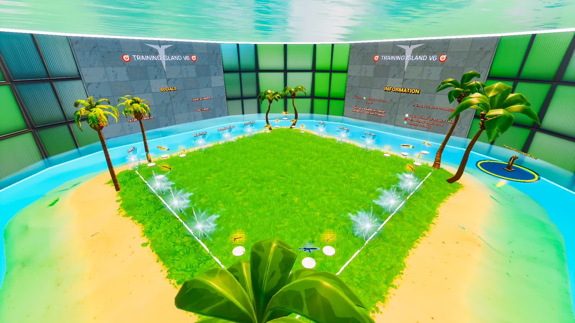 🎯 Training Island v6 [ teadoh ] – Fortnite Creative Map Code