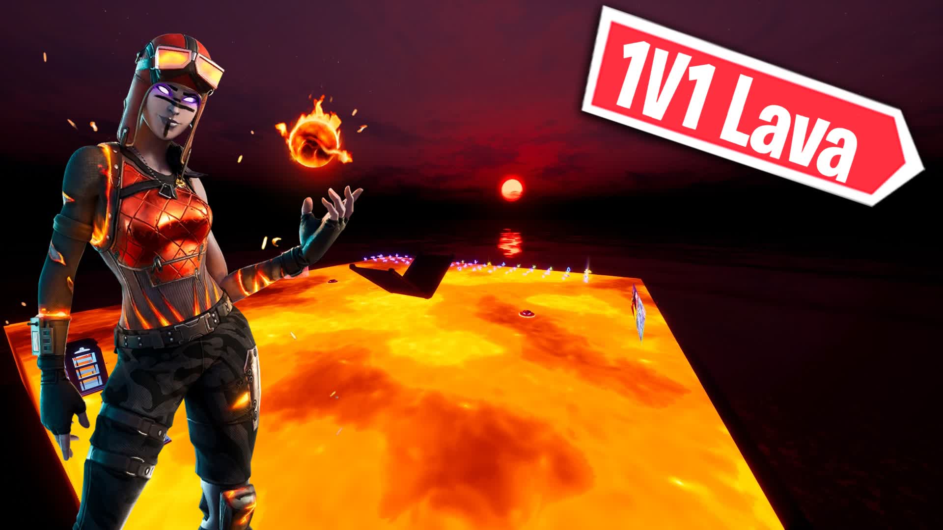 1v1 Lava [ loicb ] – Fortnite Creative Map Code