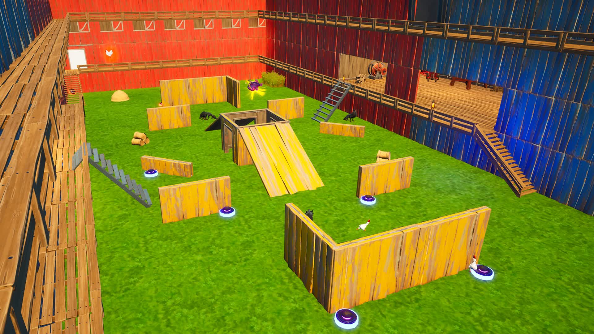 🐔THE FARM PRO 1000 🐺 [ fhocks ] – Fortnite Creative Map Code