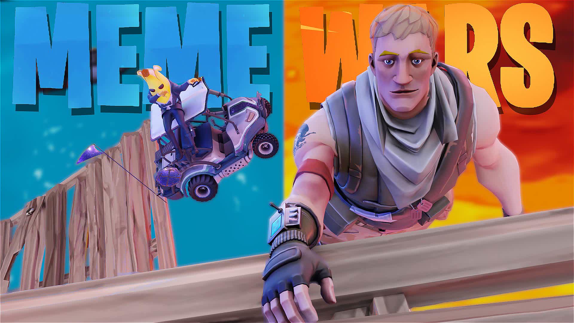 Meme Wars [ tennis ] – Fortnite Creative Map Code