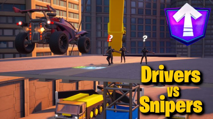 Drivers VS Snipers | Octanes [ Apfel ] – Fortnite Creative Map Code