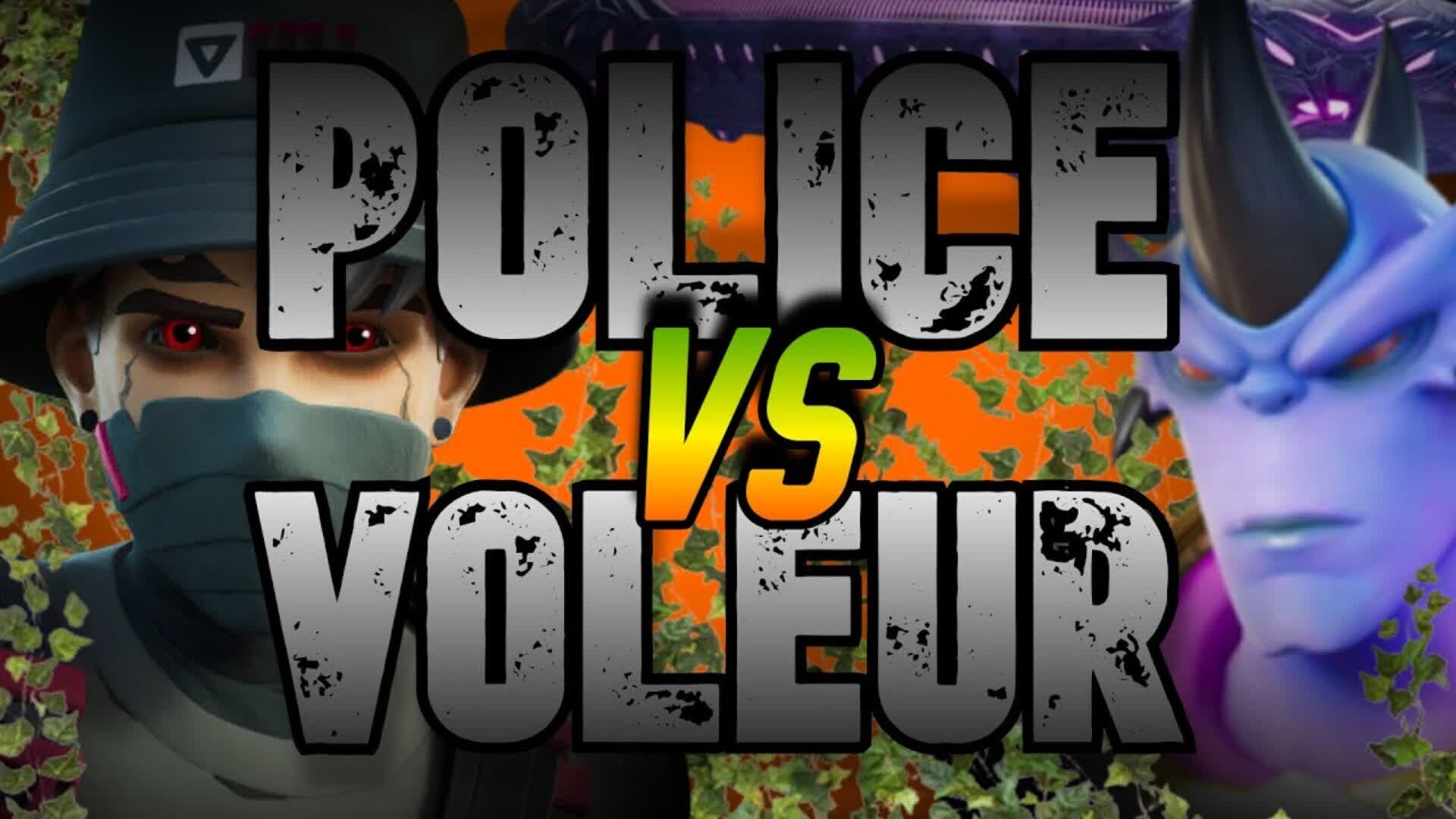 POLICE vs VOLEUR [ esteban_dls ] – Fortnite Creative Map Code