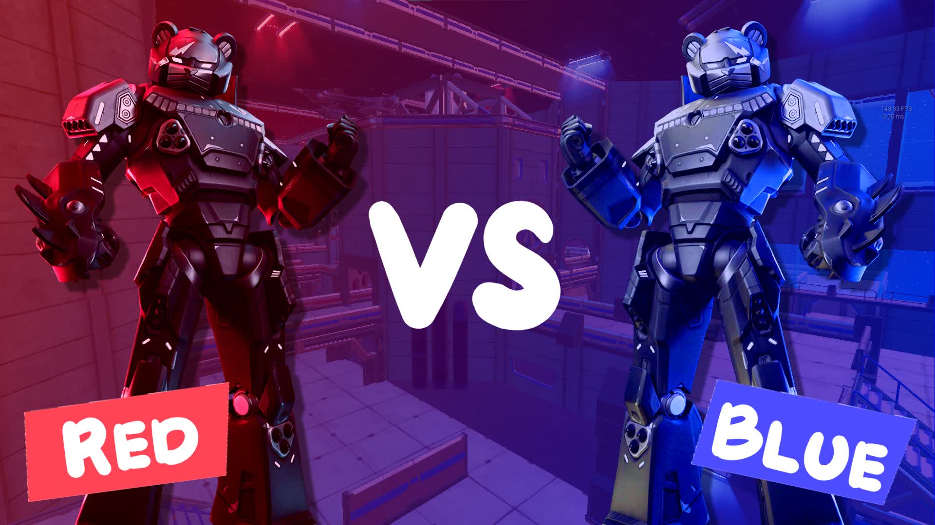 Red vs Blue Spacestation [ starrex ] – Fortnite Creative Map Code