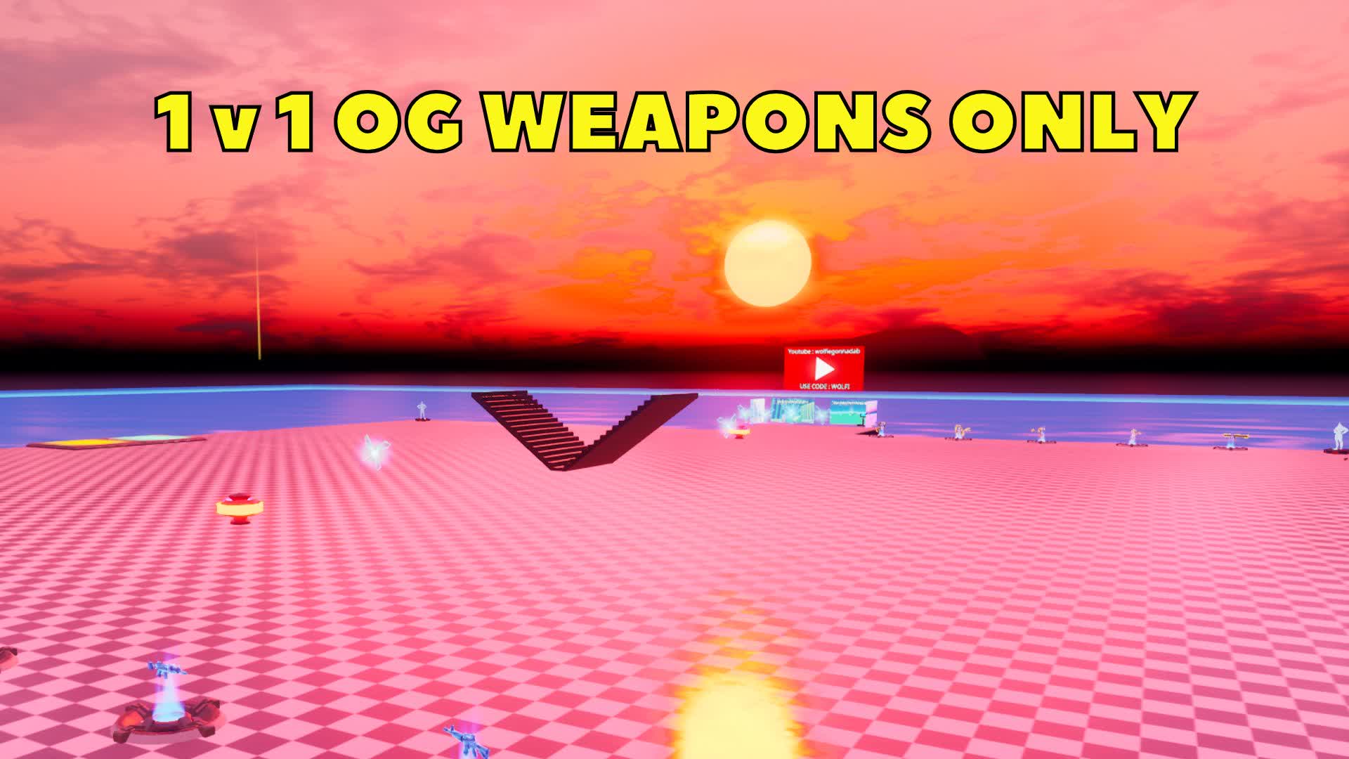 Wolfie 1v1 0G Weapons Only [ wolfi ] – Fortnite Creative Map Code