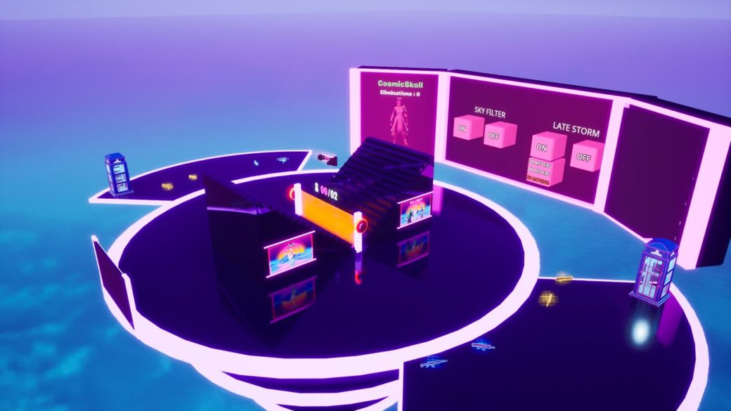 2 players 1v1 build fights [ M_T2 ] – Fortnite Creative Map Code