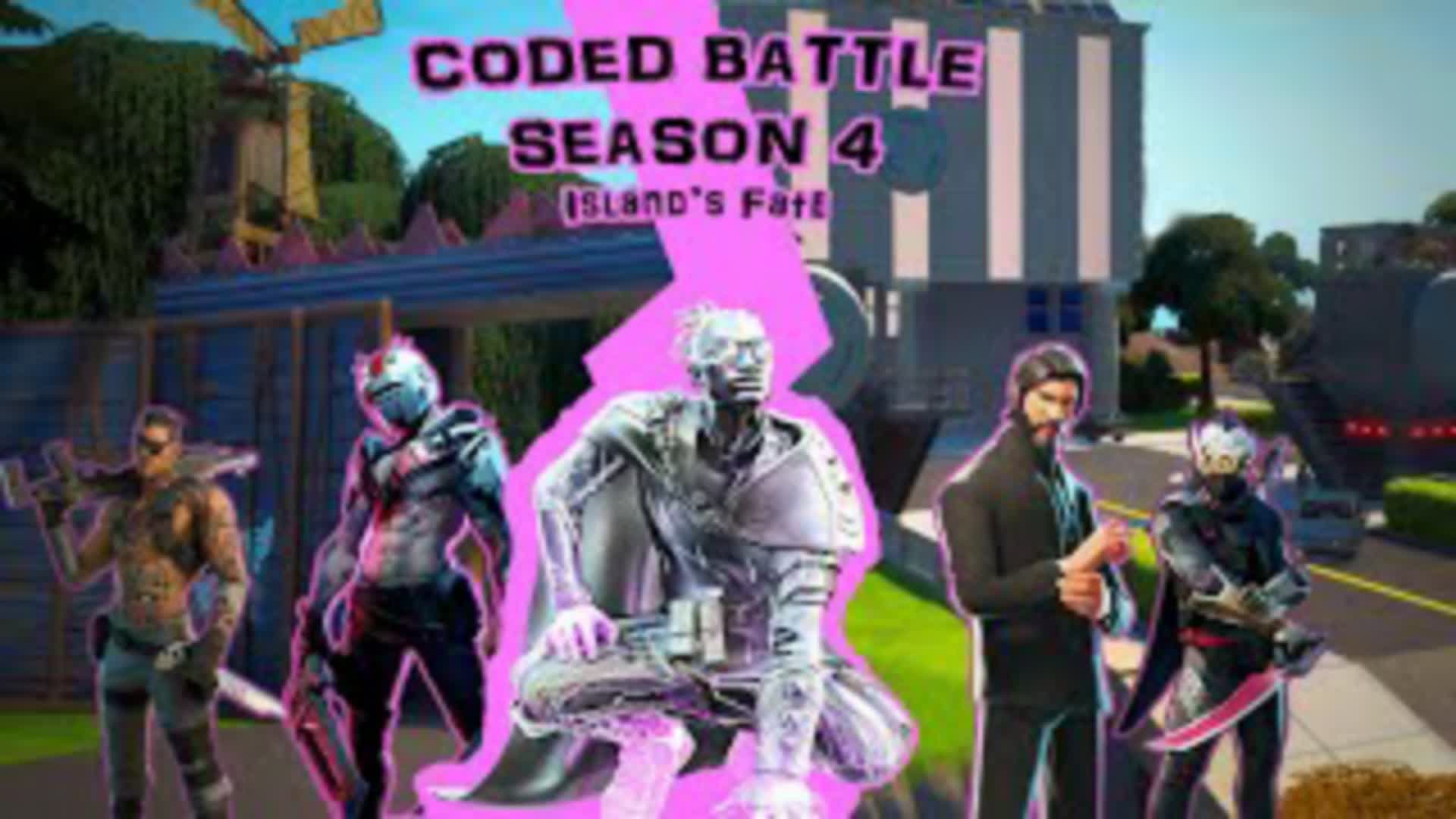 Coded Battle Ch2 S4 [ a_hornet ] – Fortnite Creative Map Code